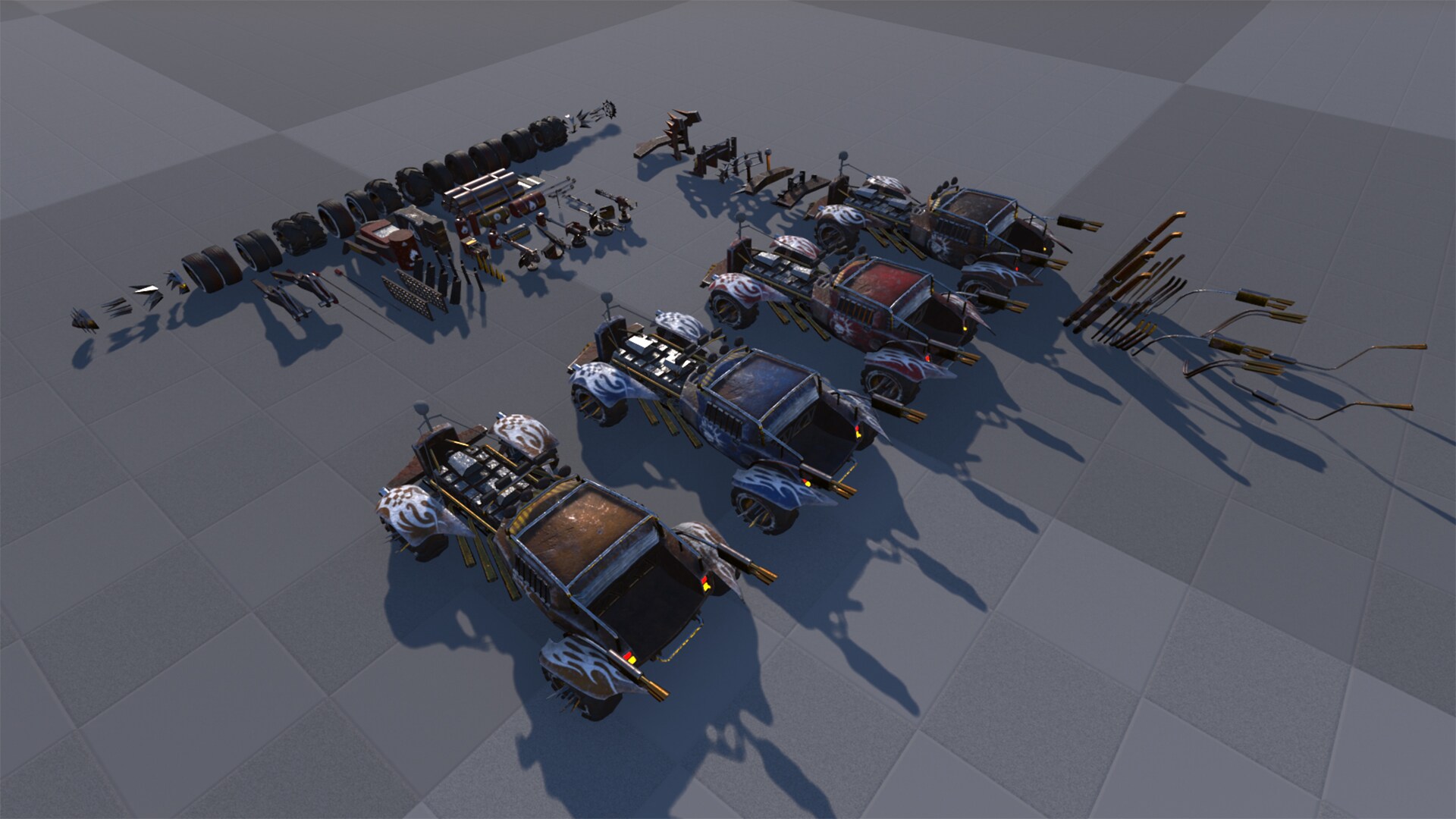 Nux car in Props - UE Marketplace