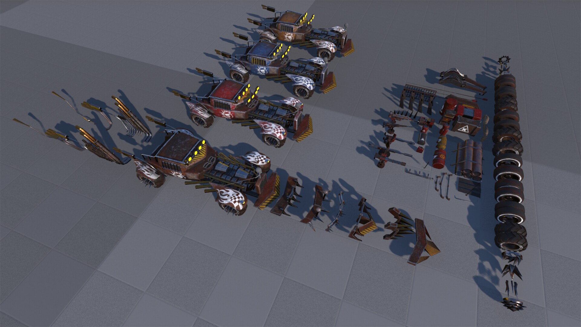 Nux car in Props - UE Marketplace