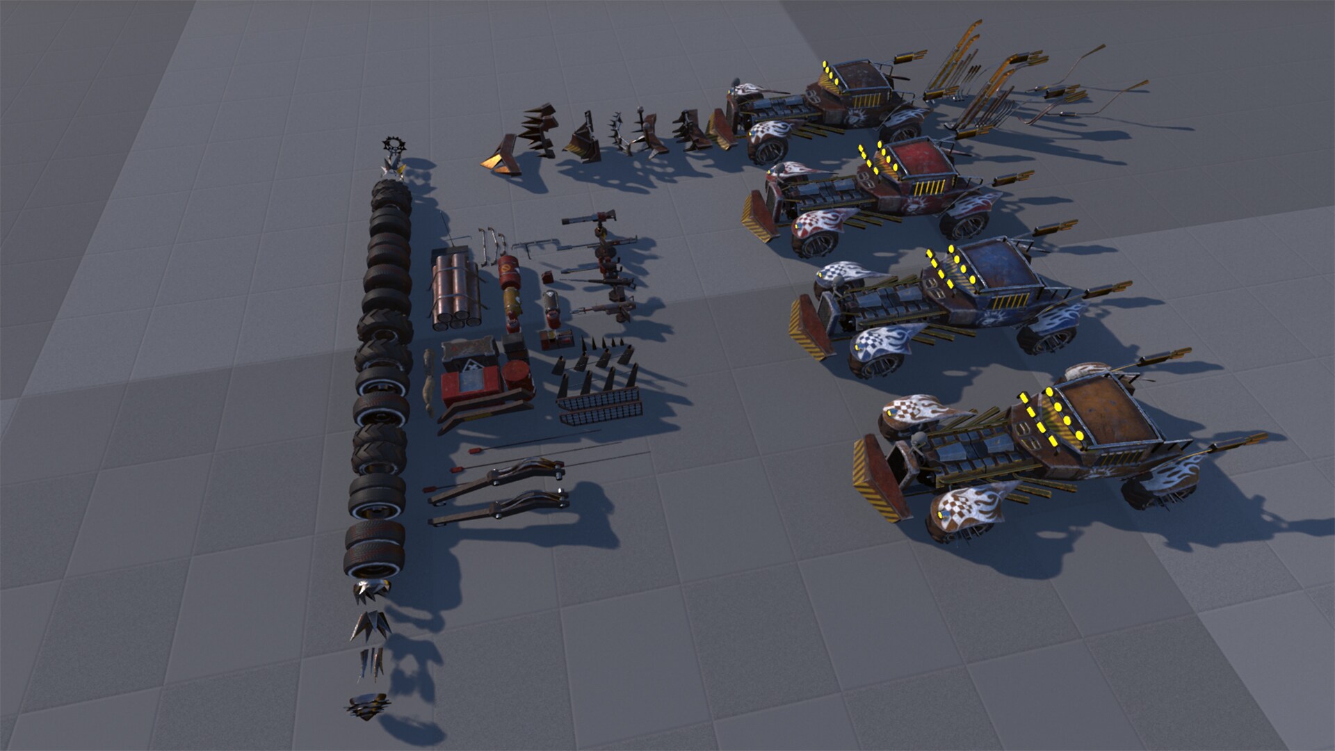 Nux car in Props - UE Marketplace