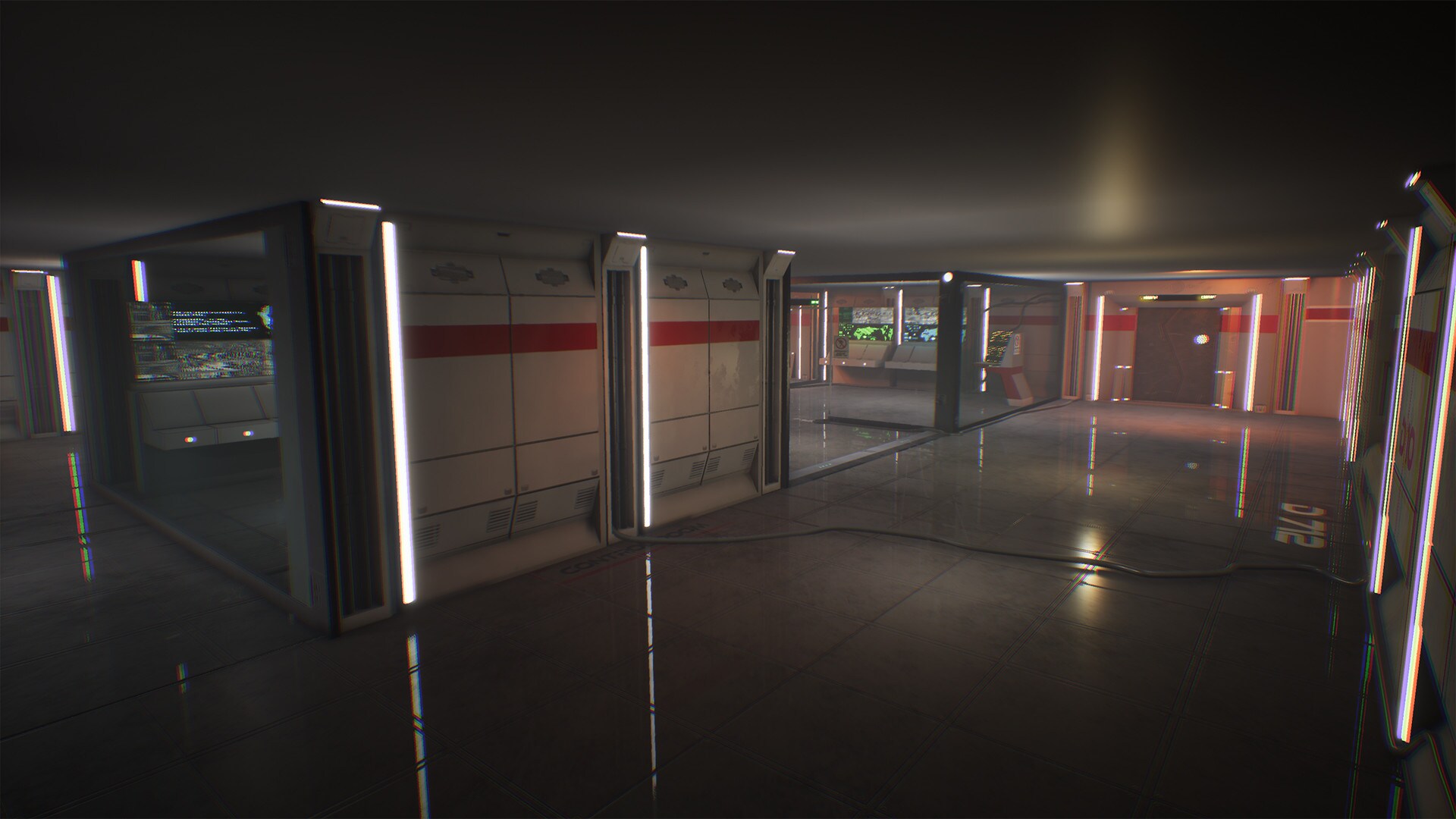 Modular Sci-Fi Control Room in Environments - UE Marketplace