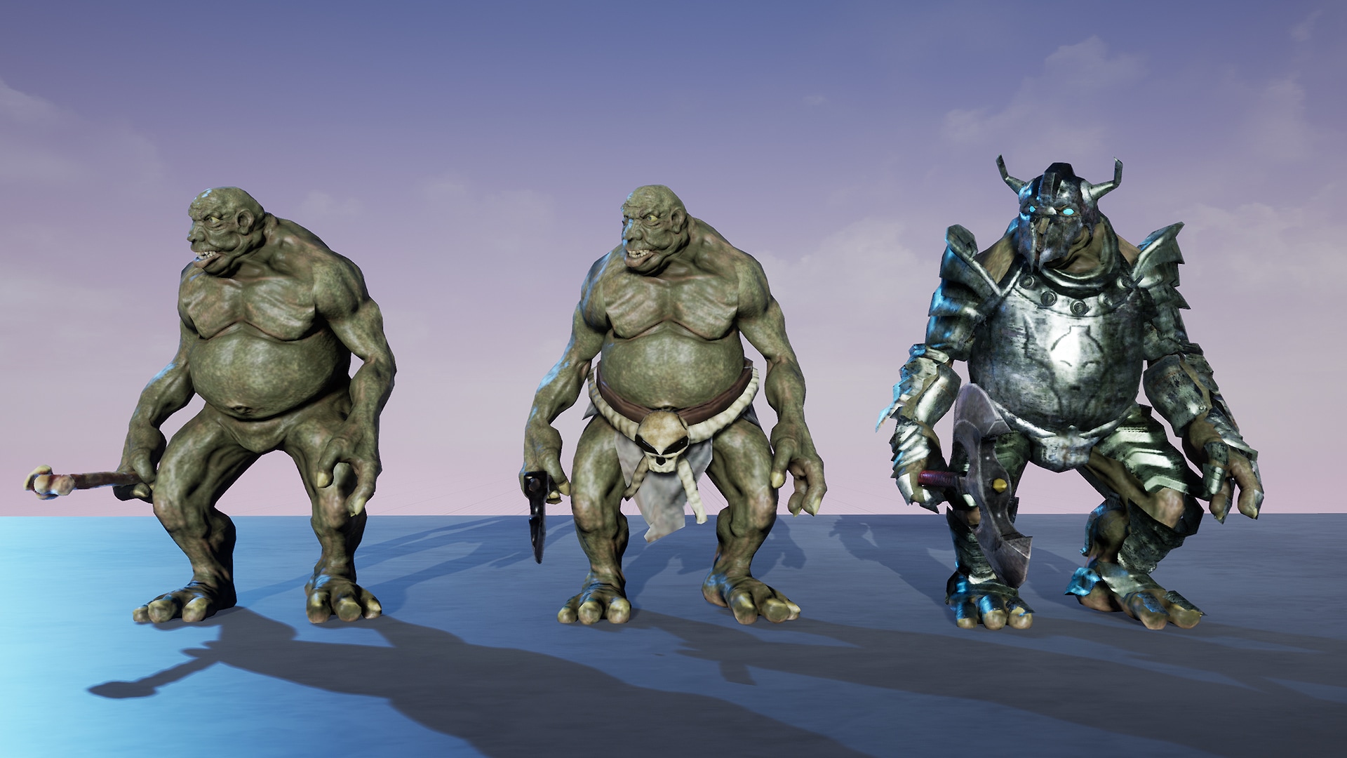 Ogre Creature for Fantasy Games in Characters - UE Marketplace
