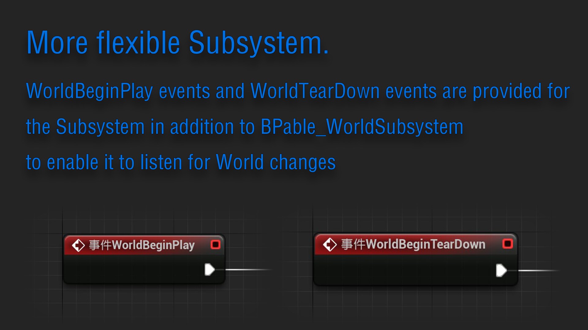 BlueprintableSubsystem in Code Plugins - UE Marketplace