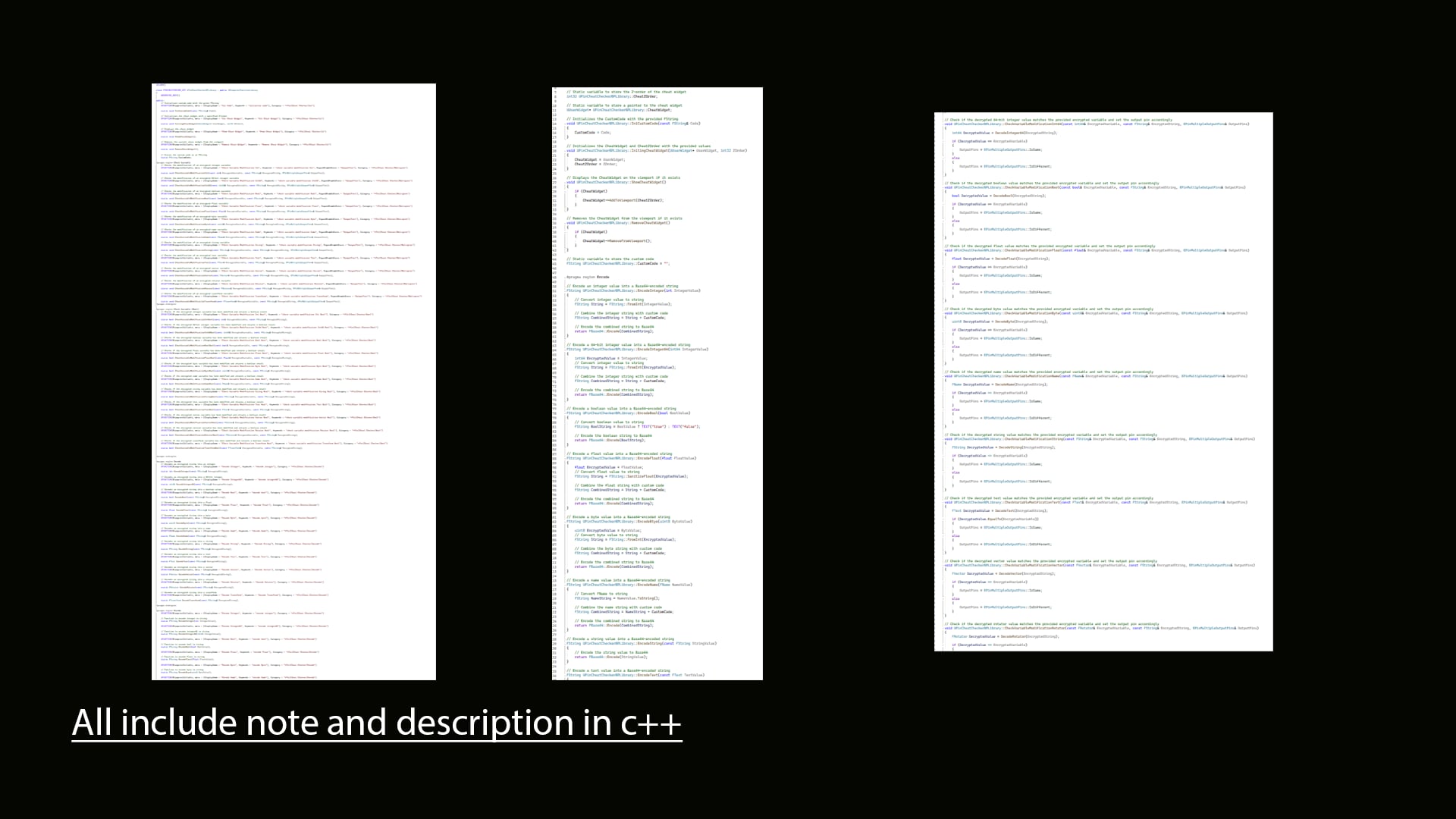 Pin Cheat Checker In Code Plugins Ue Marketplace