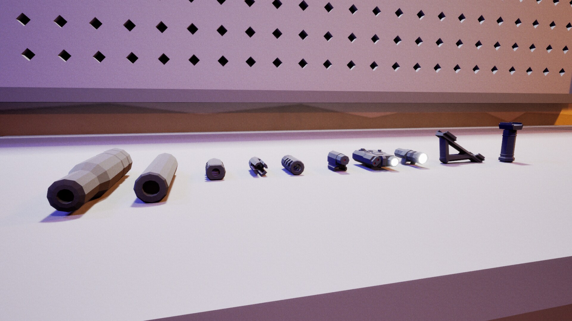 Customizable Modular Assault Rifle Weapon Asset Pack v1.0：プロップ・小物 - UE ...