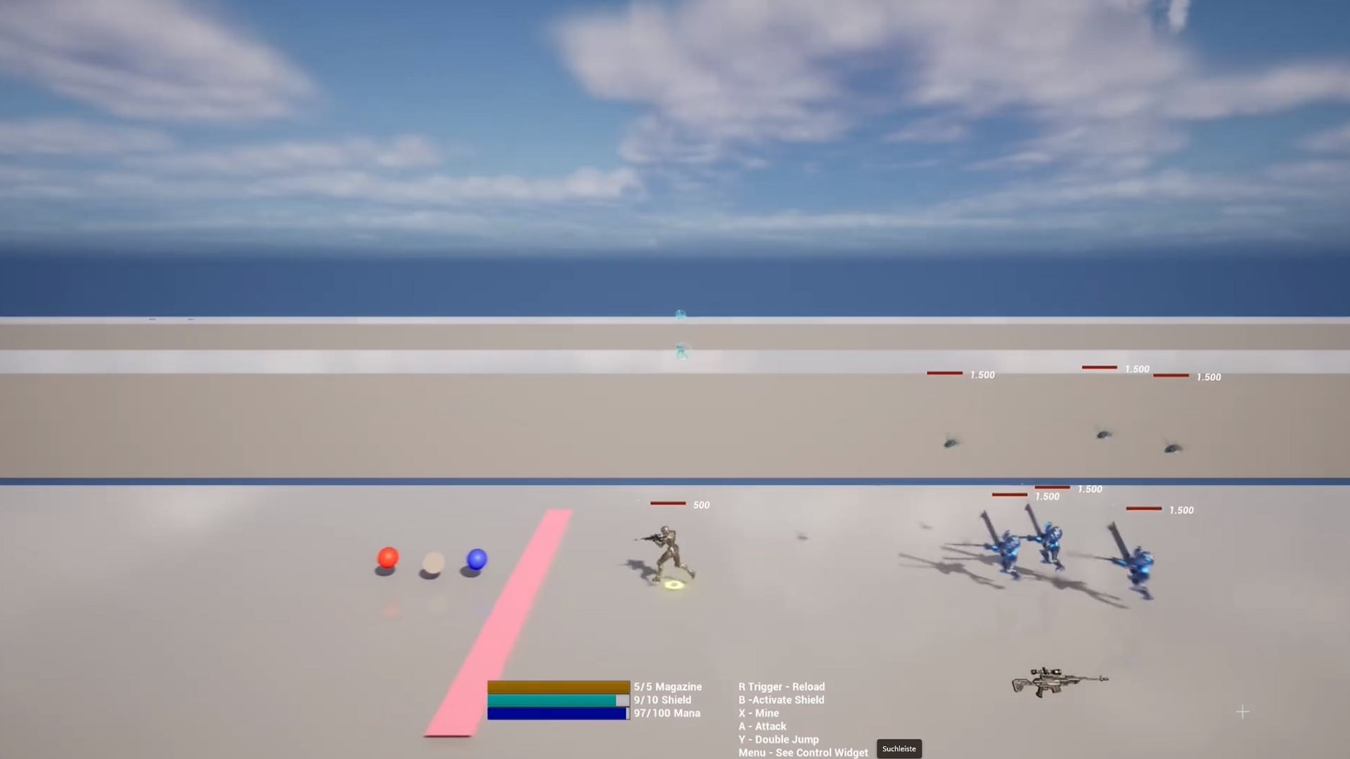 在创建的SideScroller3D - Unreal Gameplay Ability System - 虚幻引擎商城