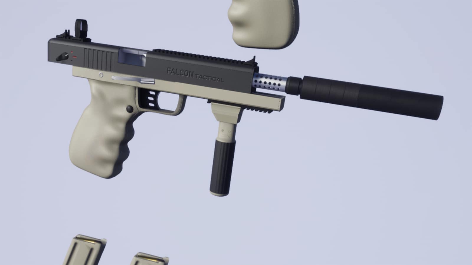 Handgun 'Falcon' in Weapons - UE Marketplace