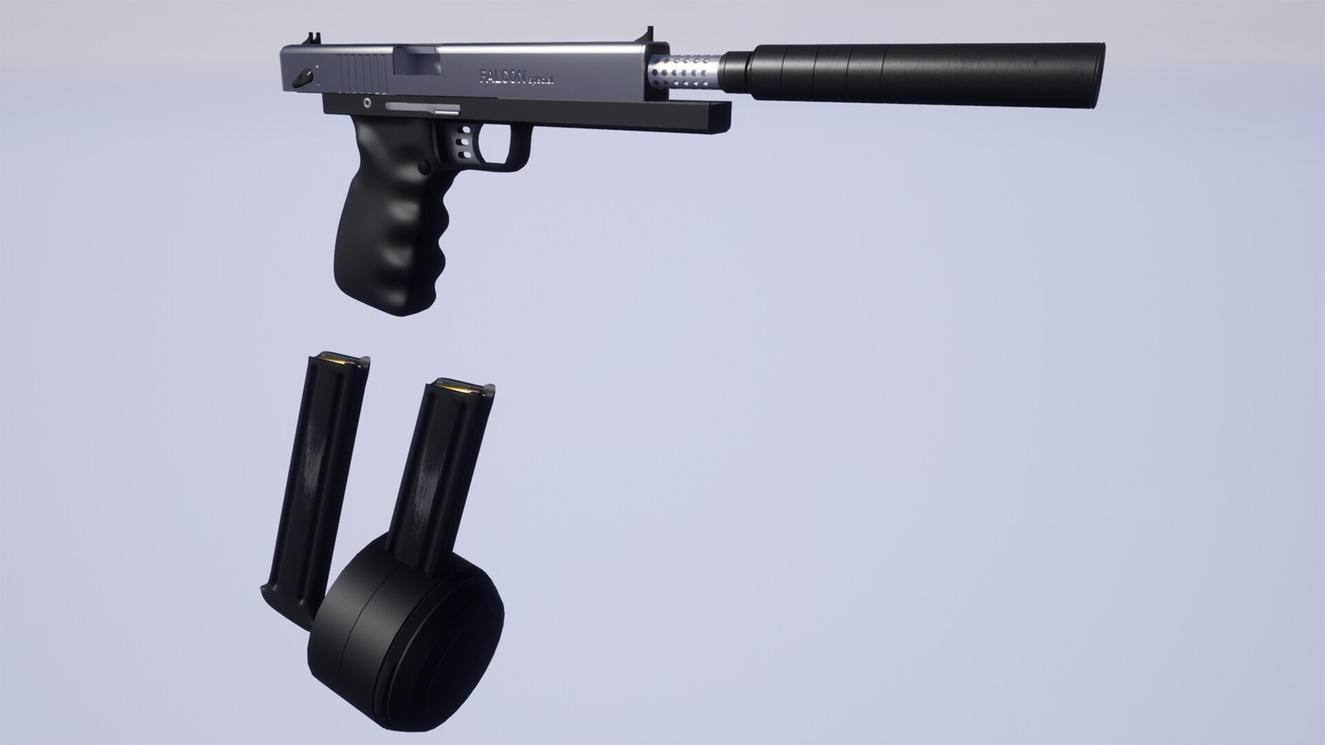 Handgun 'Falcon' in Weapons - UE Marketplace