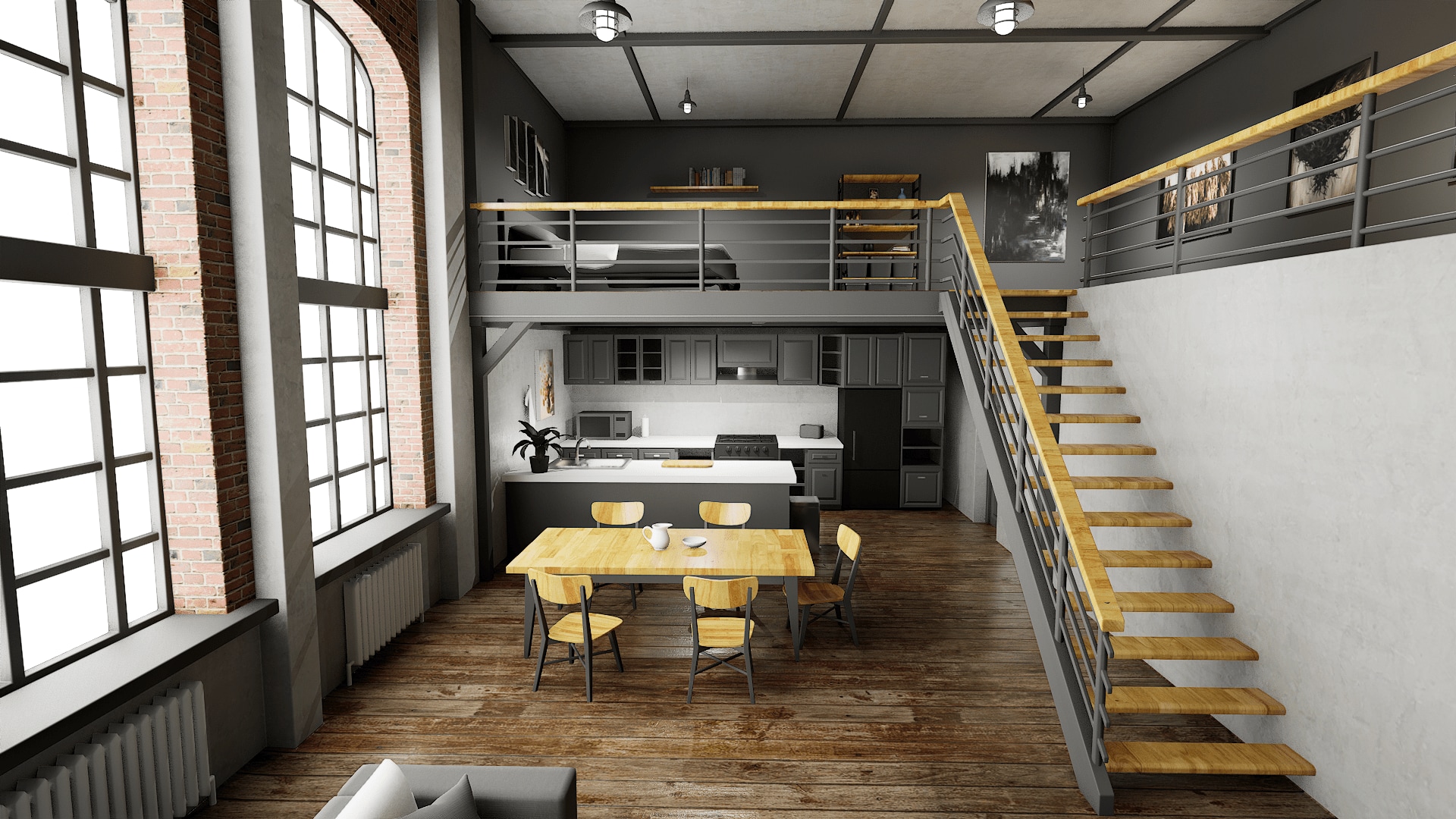 Loft Apartment in Environments - UE Marketplace