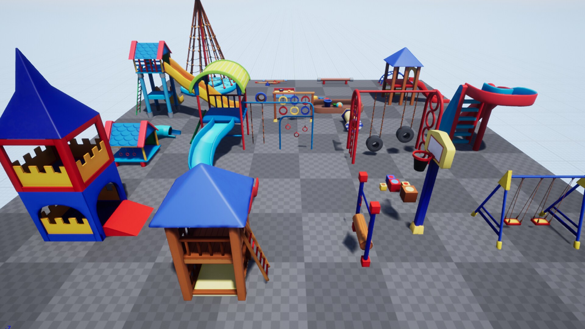 Playground Kid：プロップ・小物 - UE マーケットプレイス