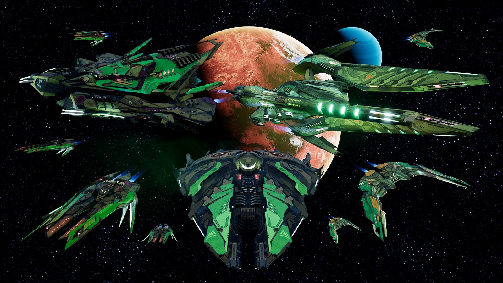 Spaceships Vol.5 - Alien Ships in Props - UE Marketplace