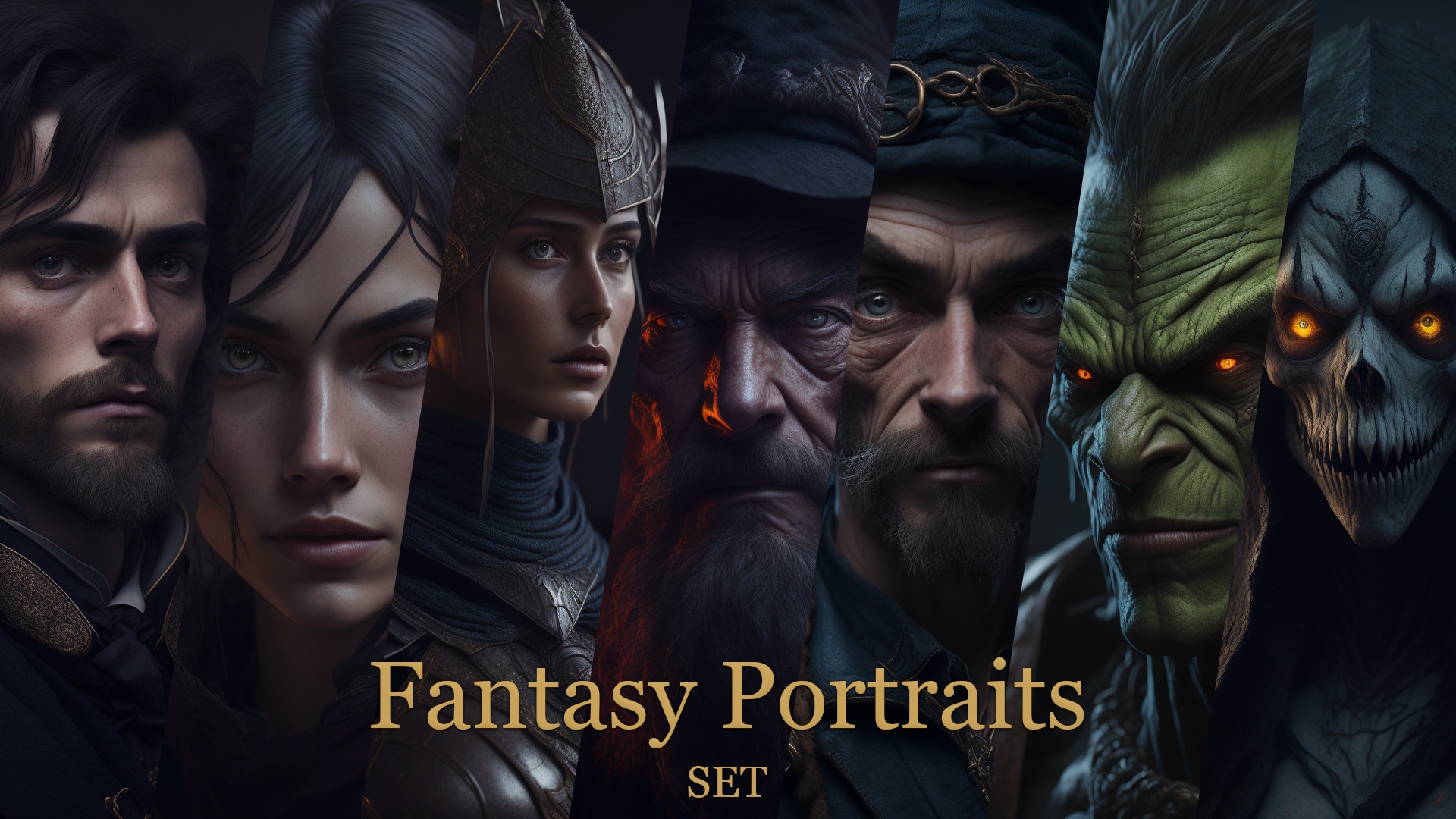 Fantasy Portraits – ASSET CLOUD