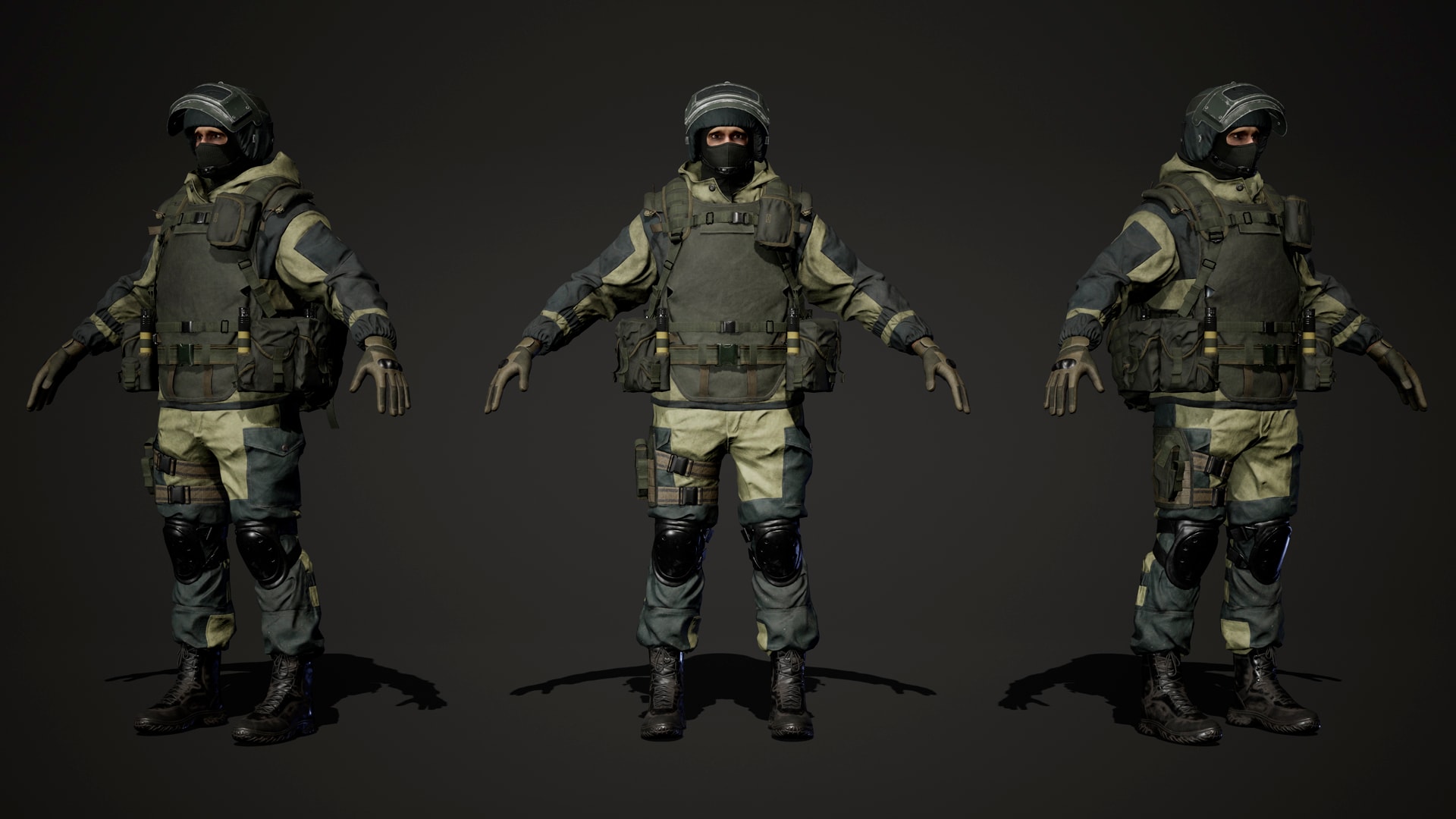 Russian Modern Soldier in Characters - UE Marketplace