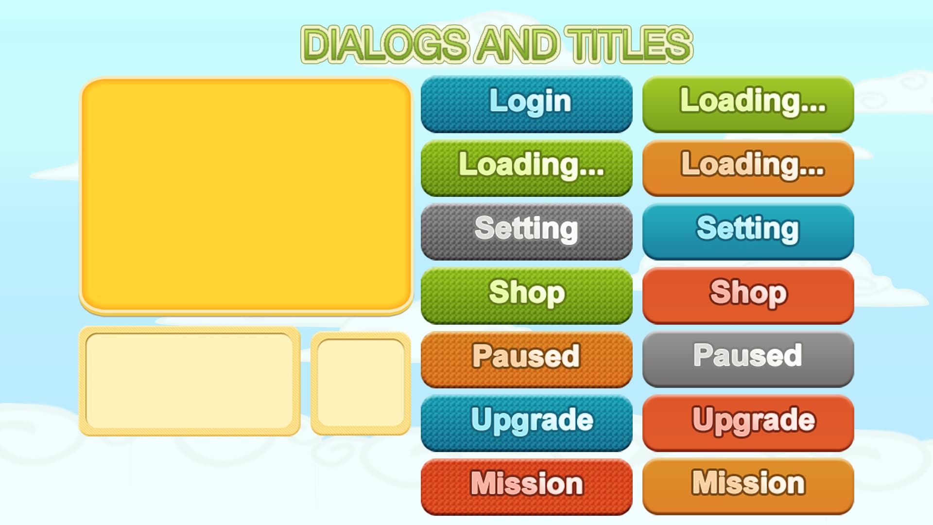 4500 Cartoon GUI Textures in 2D Assets - UE Marketplace