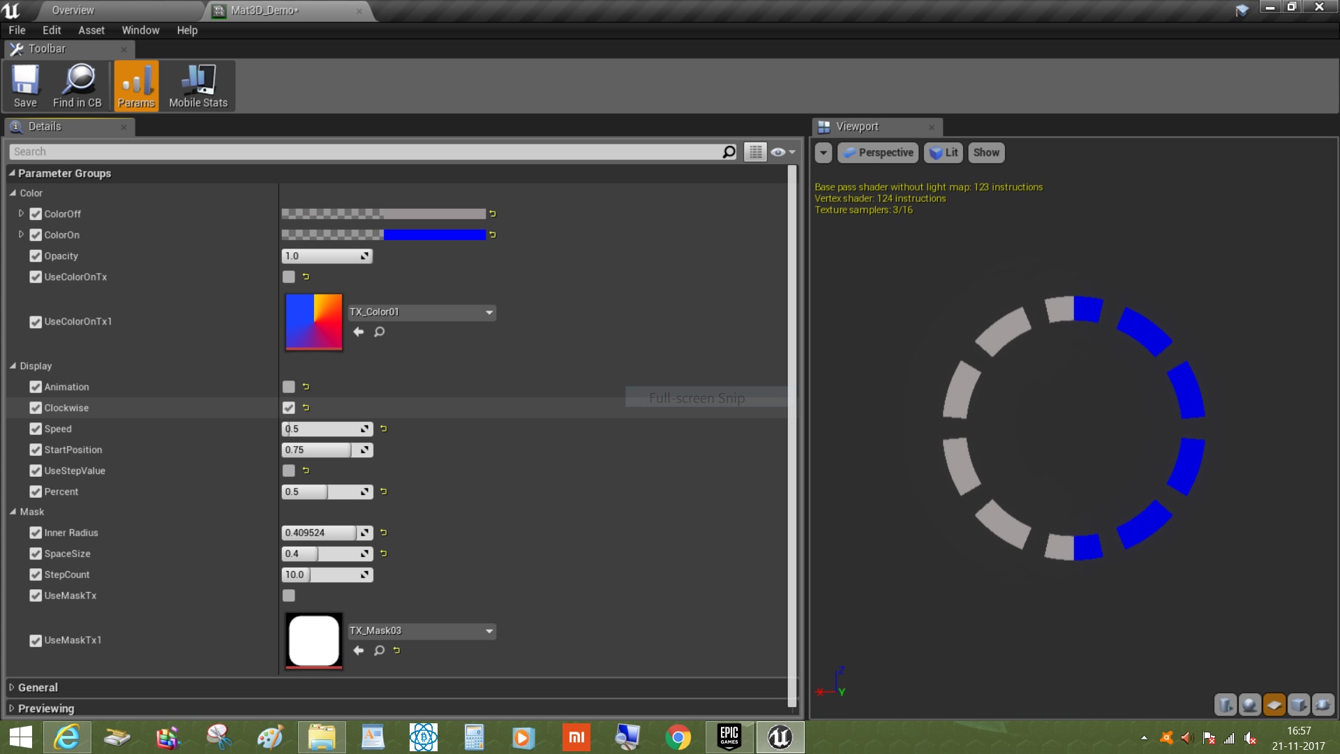 ProgressCircle in Materials - UE Marketplace