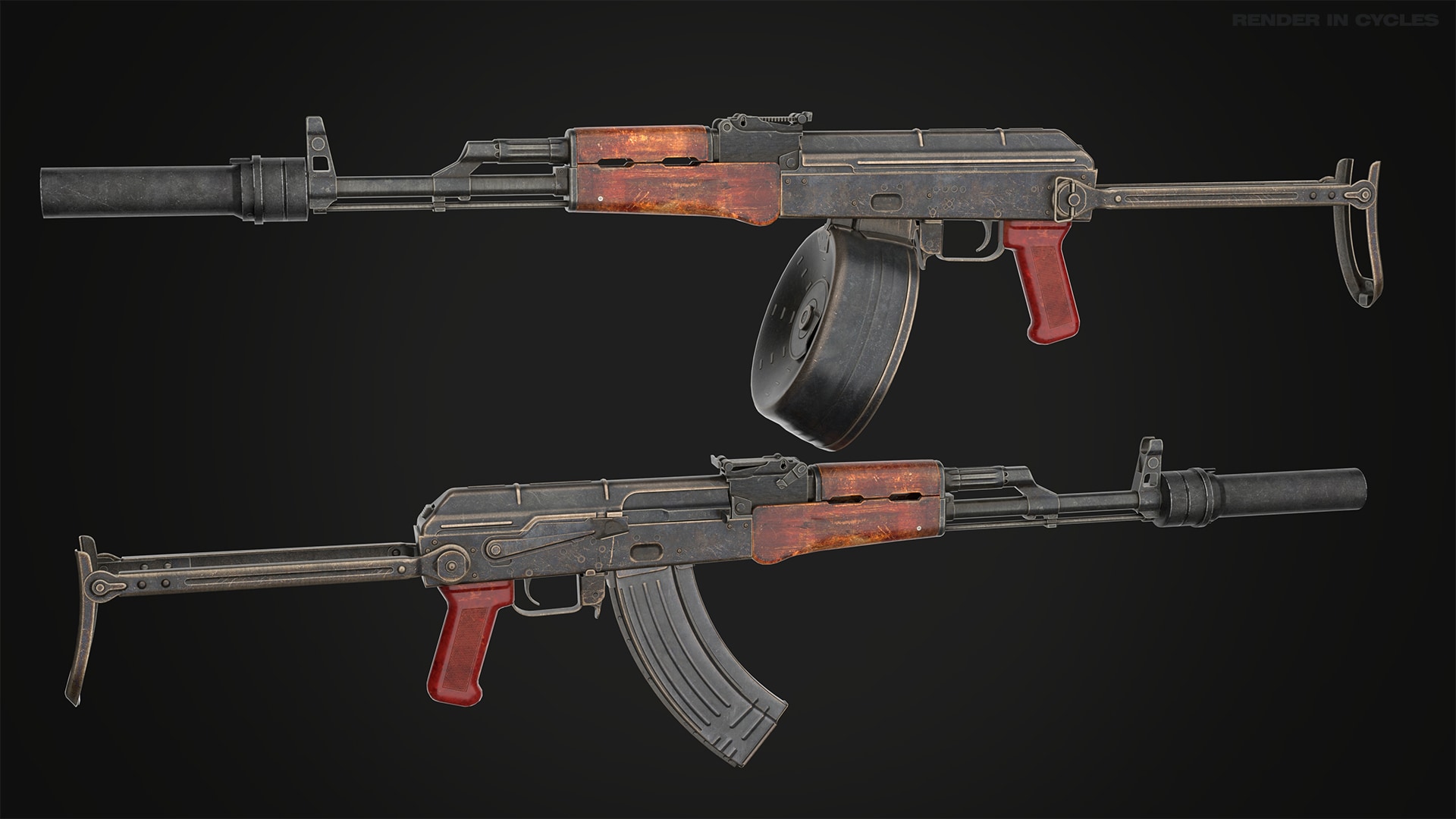 AKMS in Weapons - UE Marketplace