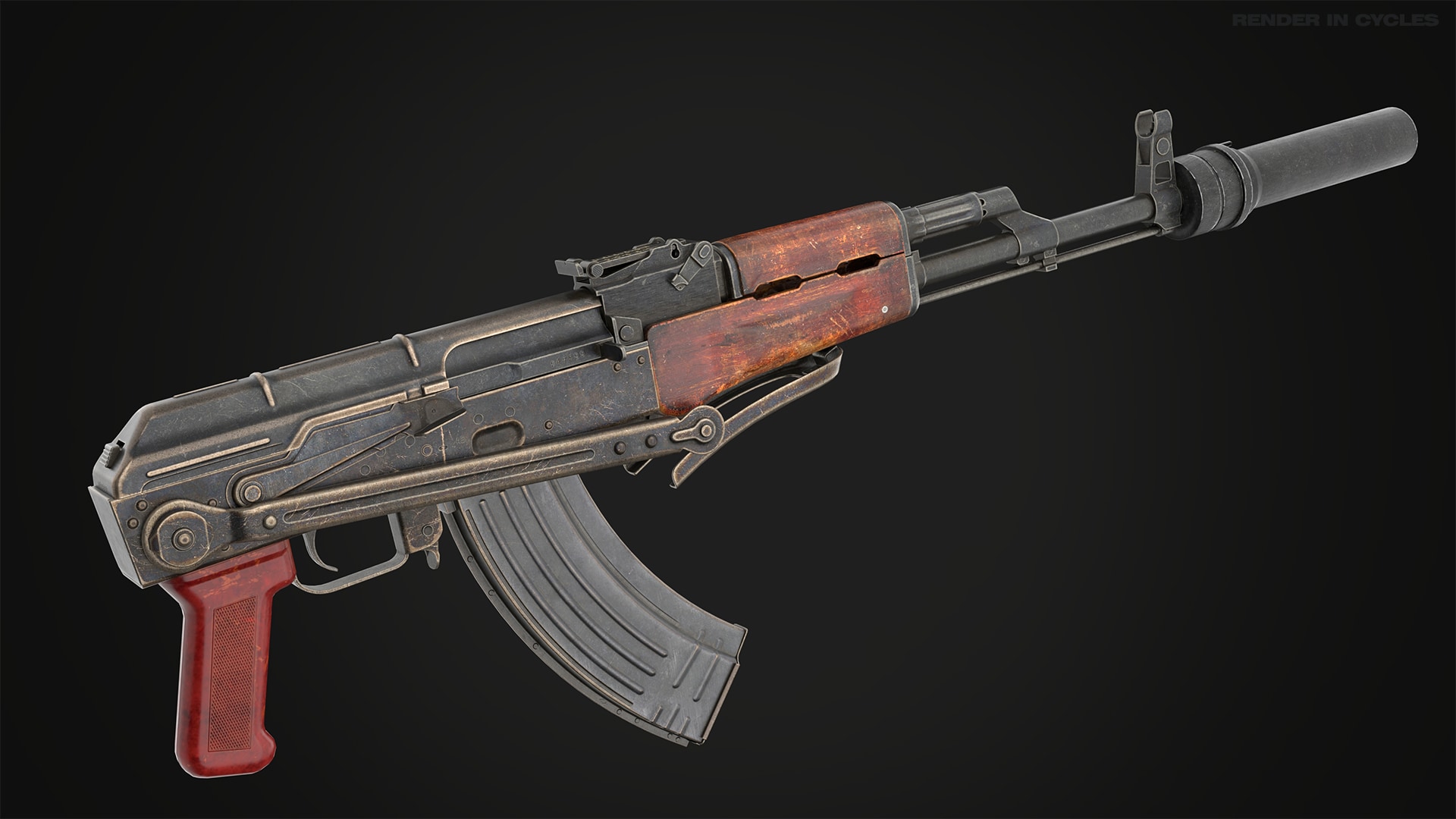 AKMS in Weapons - UE Marketplace