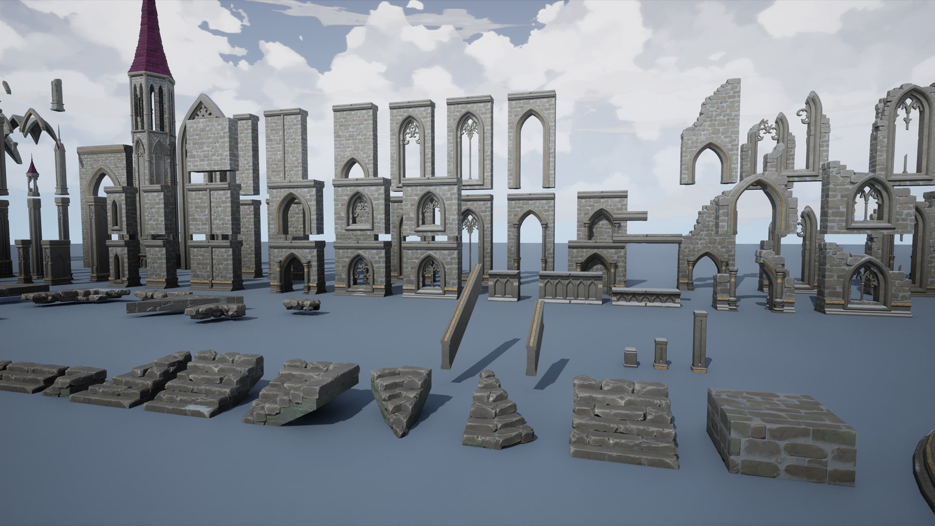 Fantasy Ruins Kit in Environments - UE Marketplace