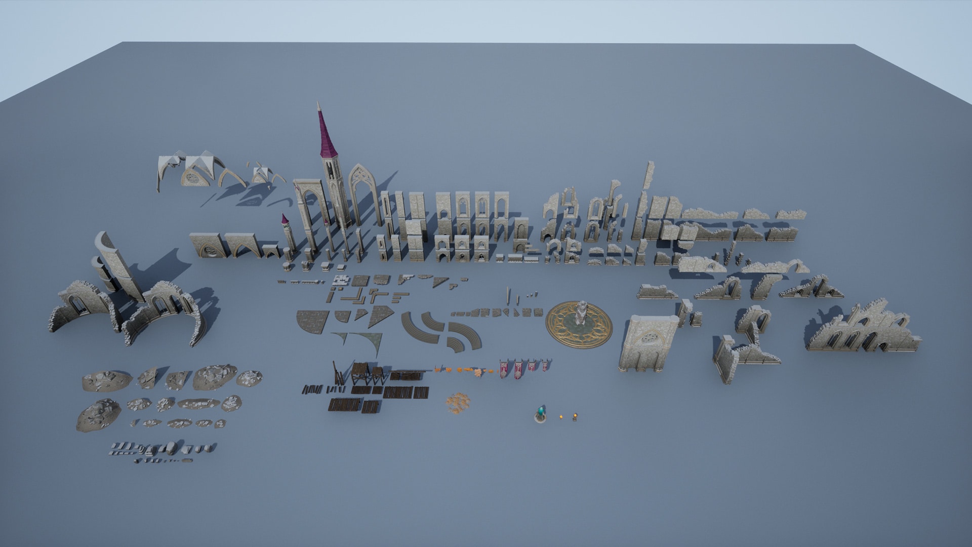 Fantasy Ruins Kit in Environments - UE Marketplace