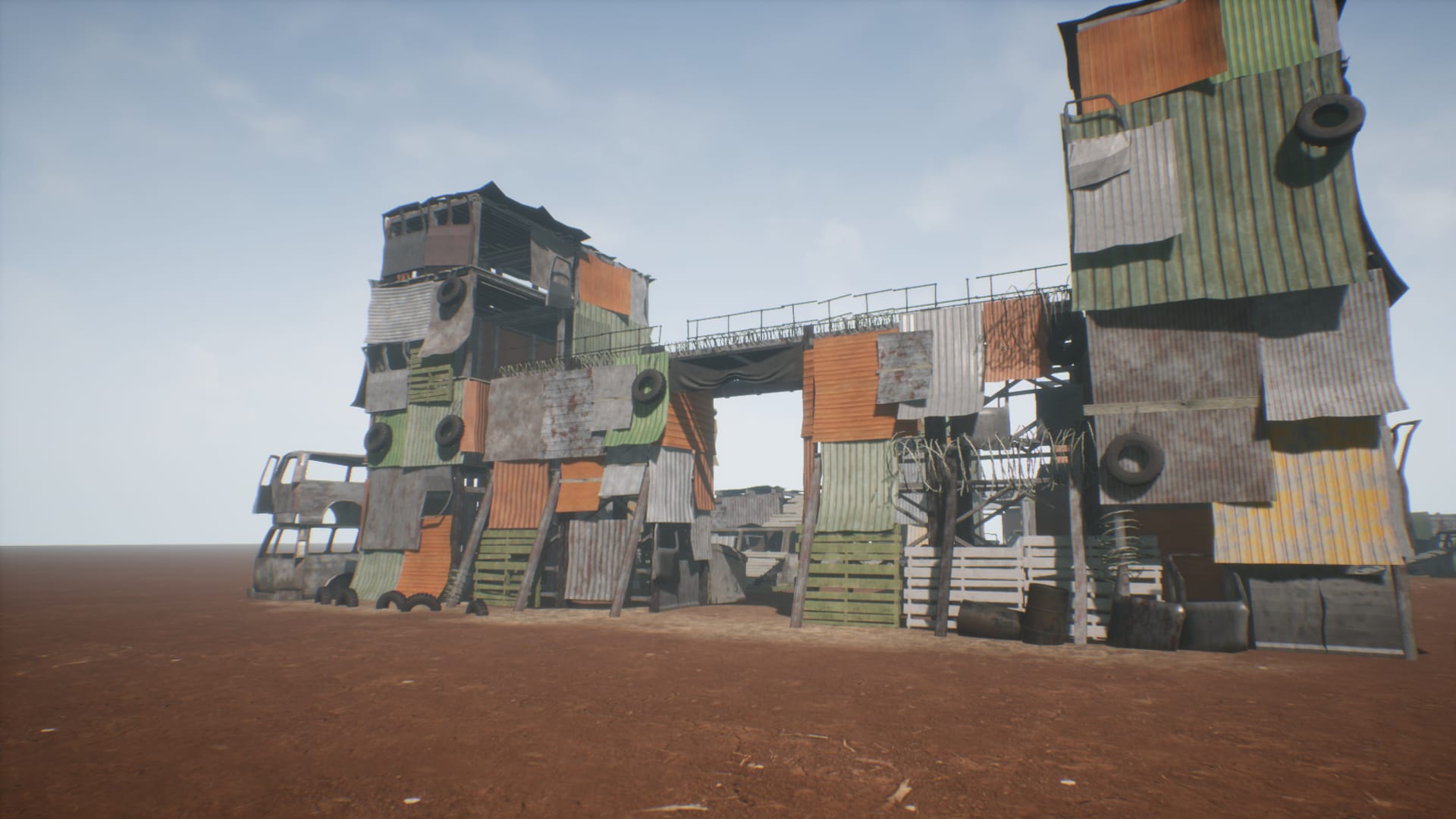 Post Apocalyptic World in Props - UE Marketplace