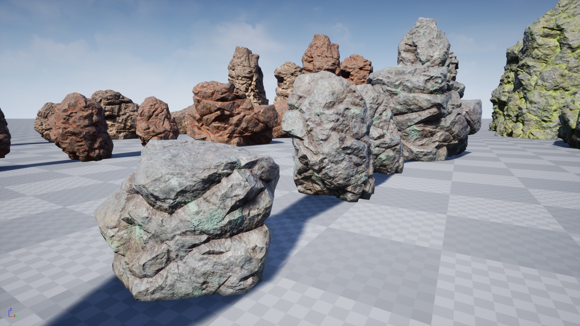Assorted Rock Pack in Props - UE Marketplace