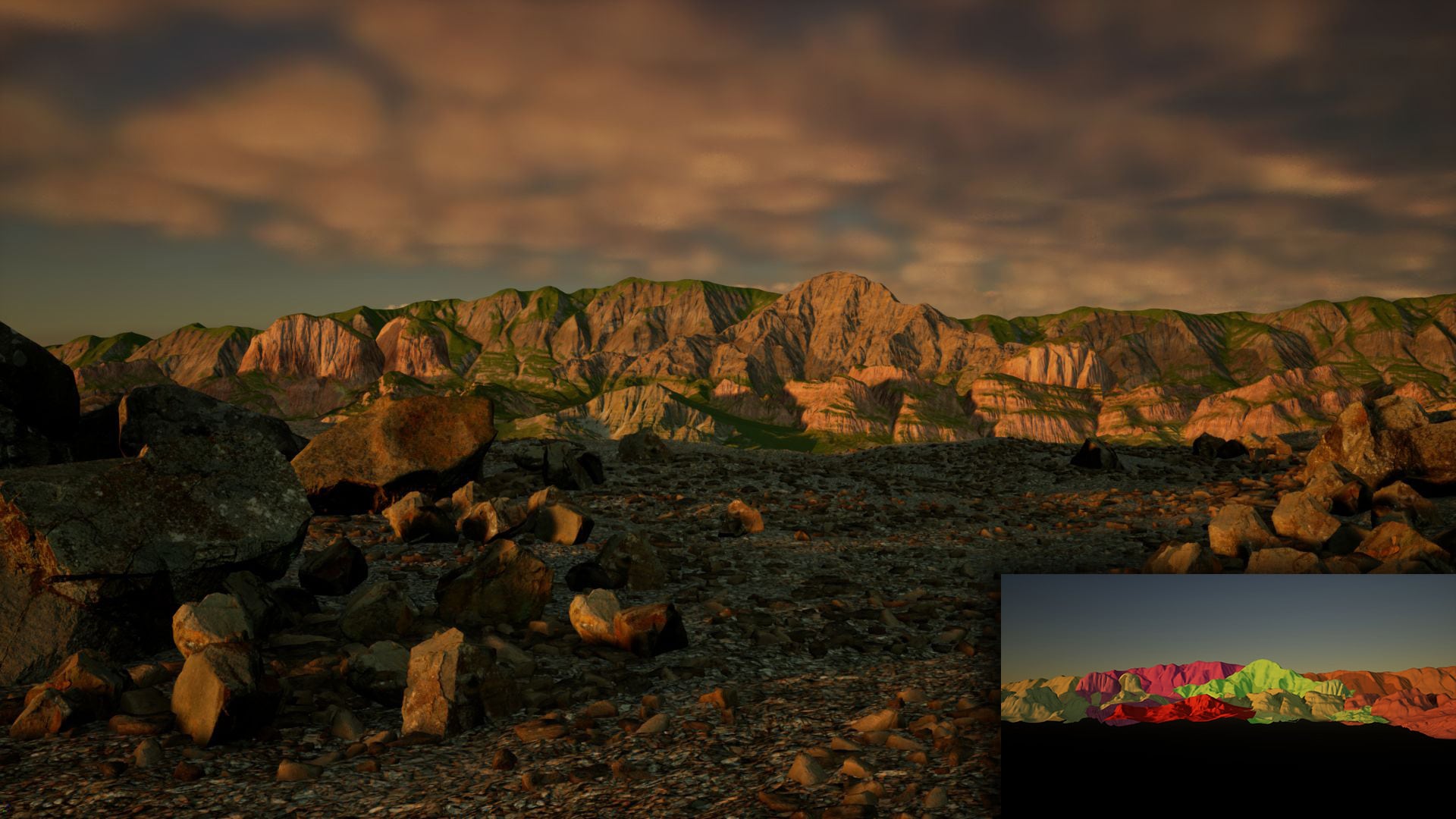 Background Landscape Meshes in Environments - UE Marketplace