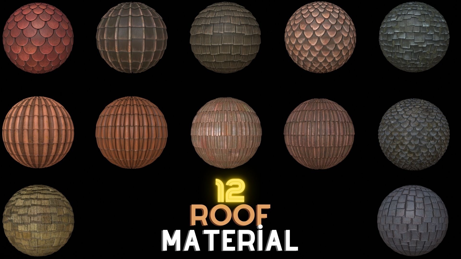 Roof Material Pack – ASSET CLOUD