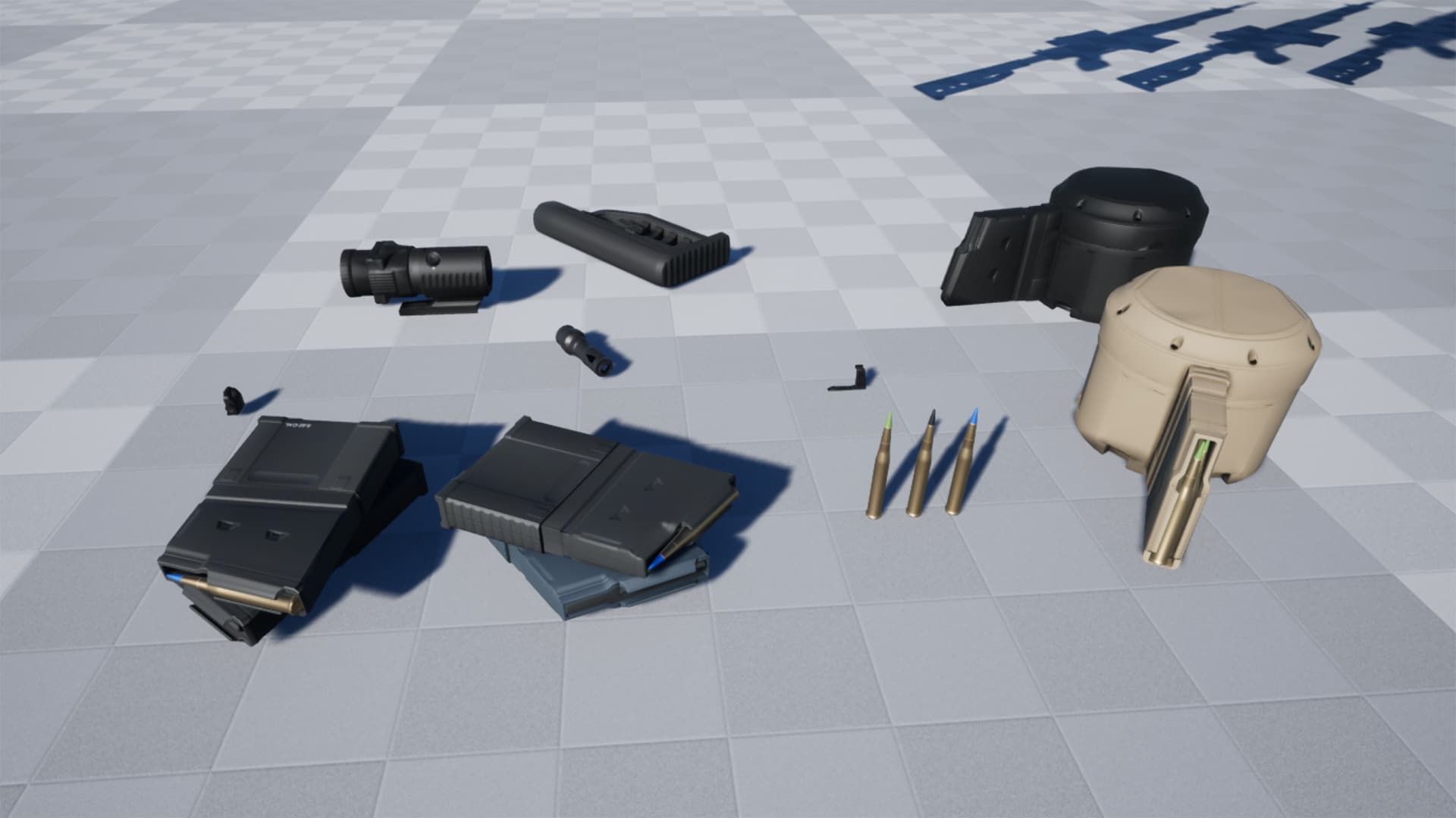 Assault Rifle 'Armadillo' in Weapons - UE Marketplace