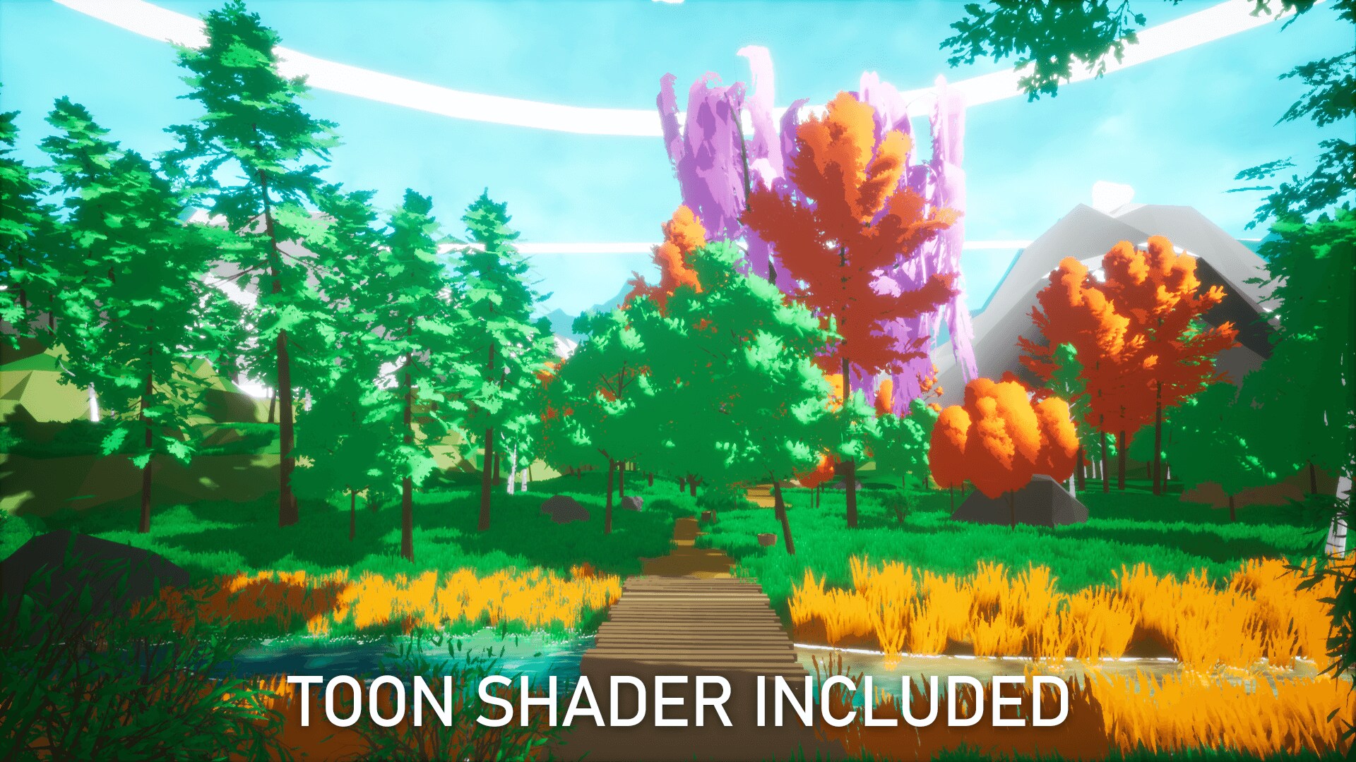 Low Poly Nature in Environments - UE Marketplace