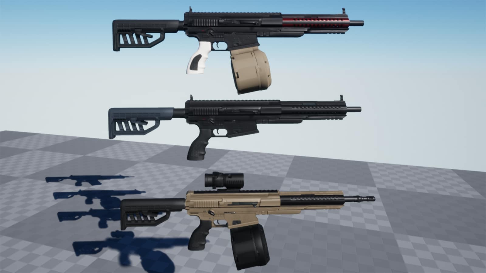 Assault Rifle 'Armadillo' in Weapons - UE Marketplace