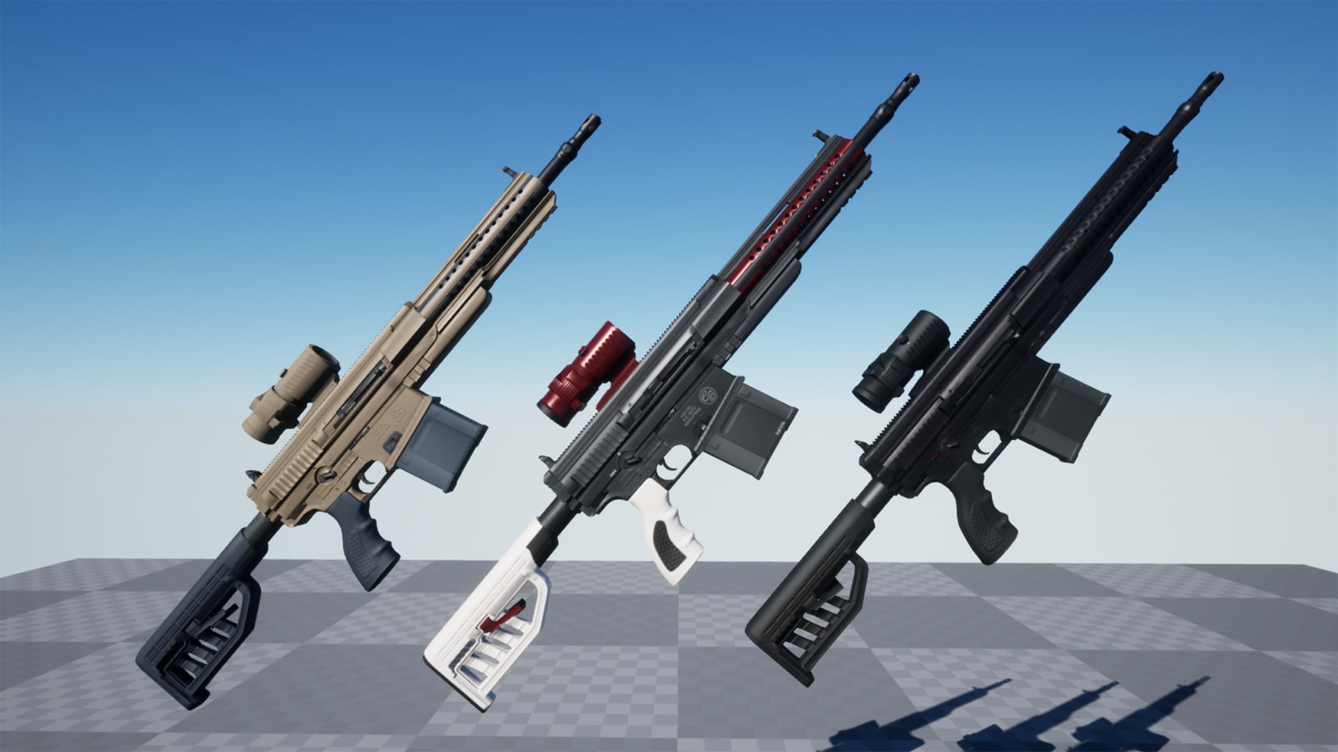 Assault Rifle 'Armadillo' in Weapons - UE Marketplace