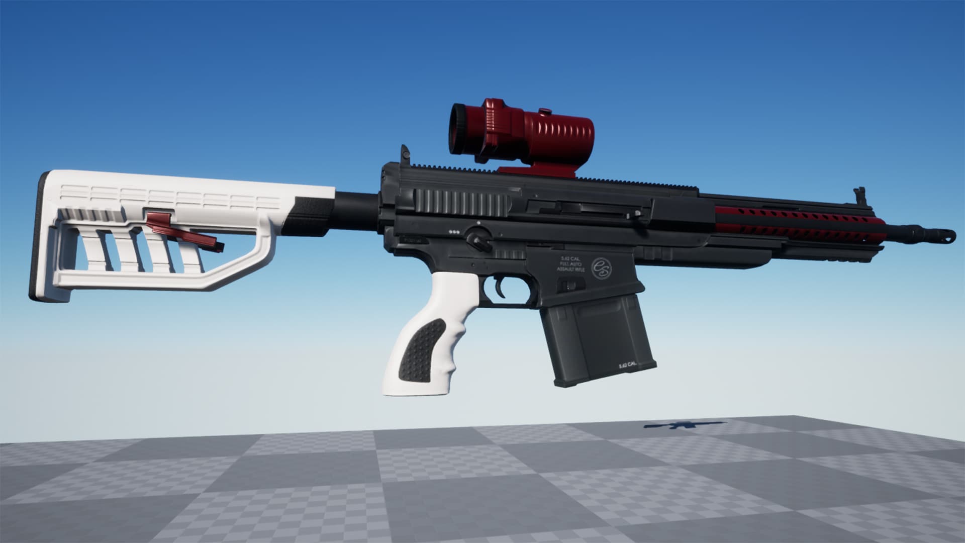 Assault Rifle 'Armadillo' in Weapons - UE Marketplace