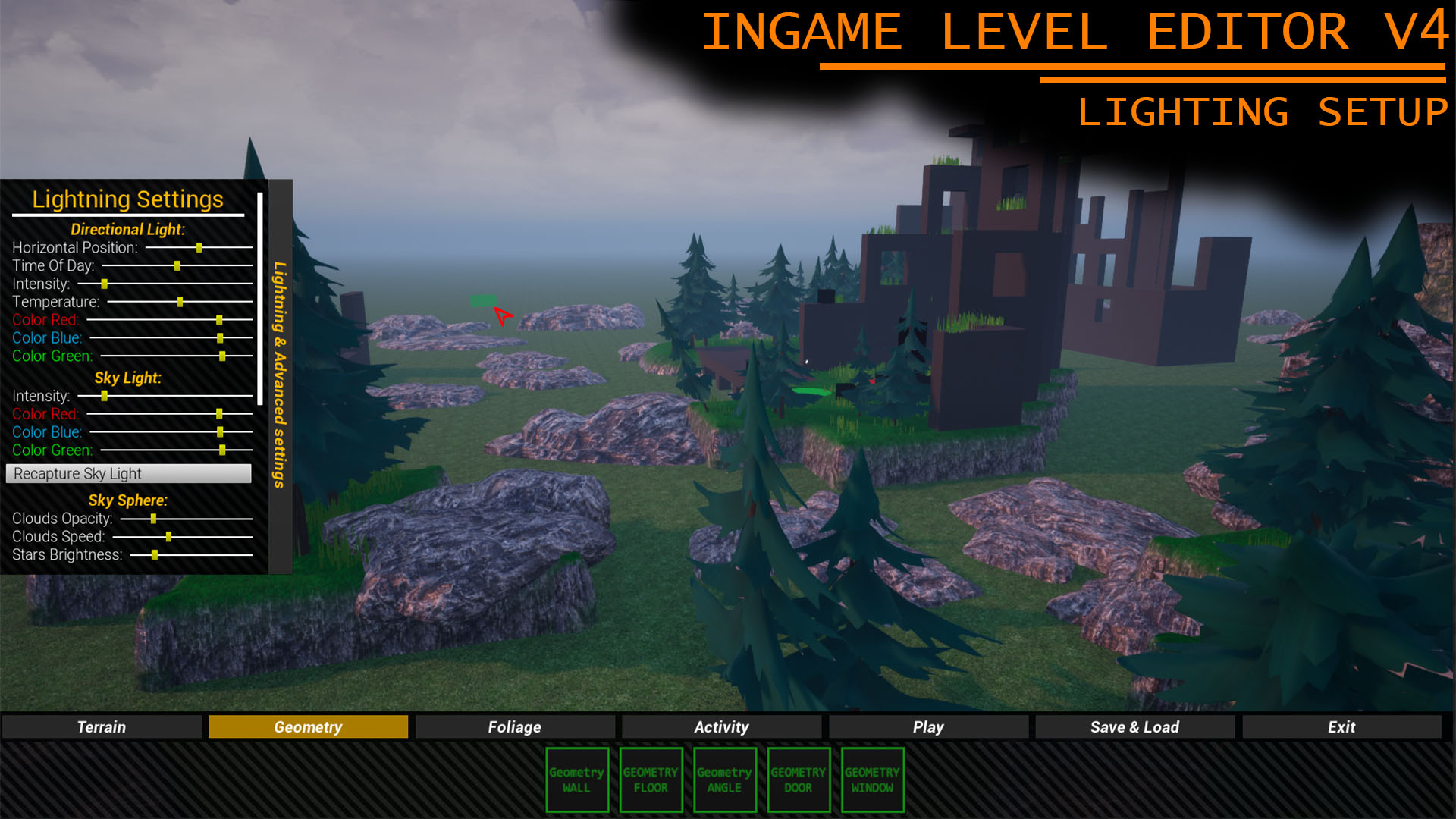 Ingame Level Editor