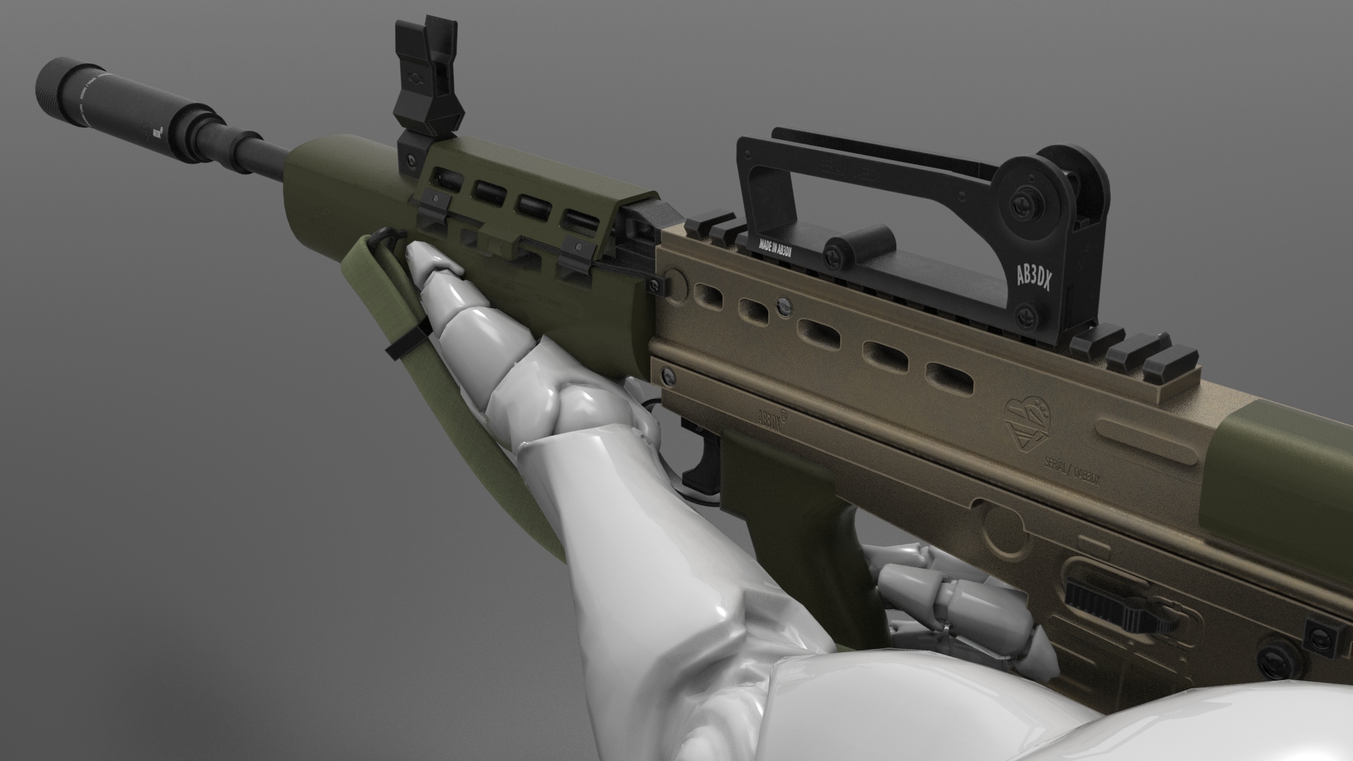 SA80 A2 Gun in Weapons - UE Marketplace