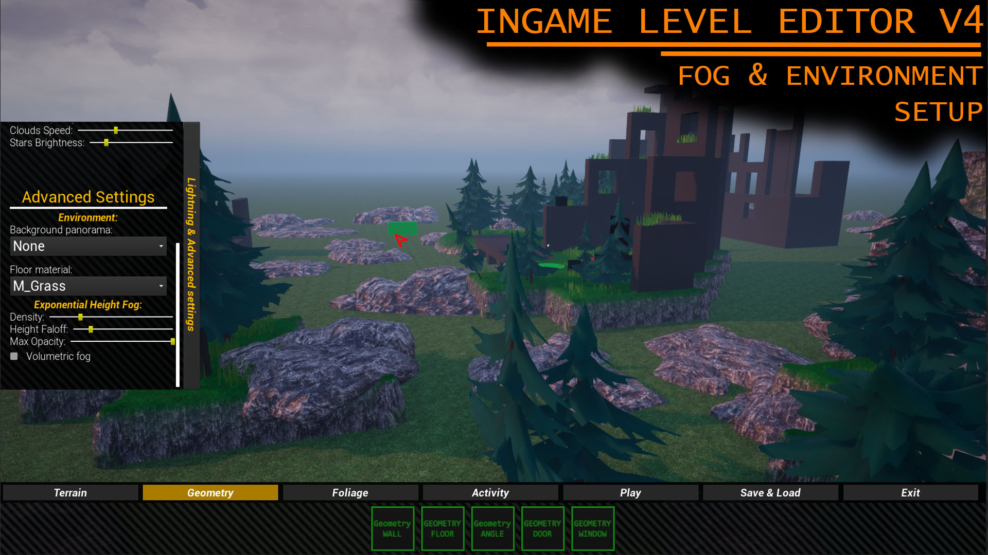 Ingame Level Editor