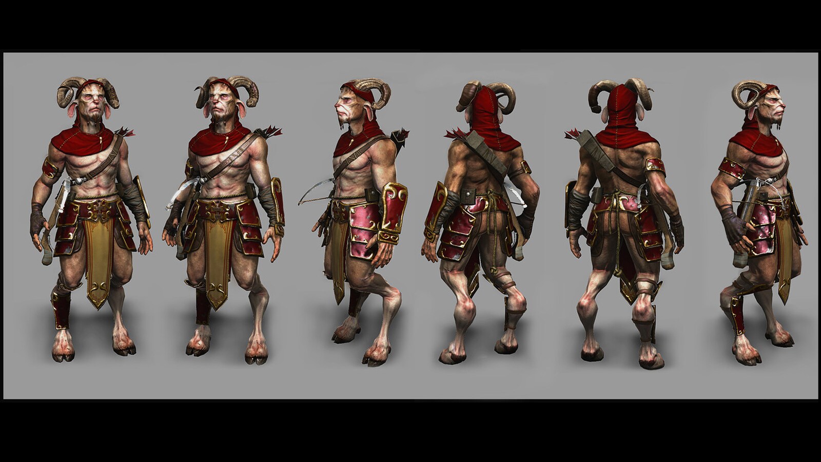 Hero character model: The Goatman in Characters - UE Marketplace