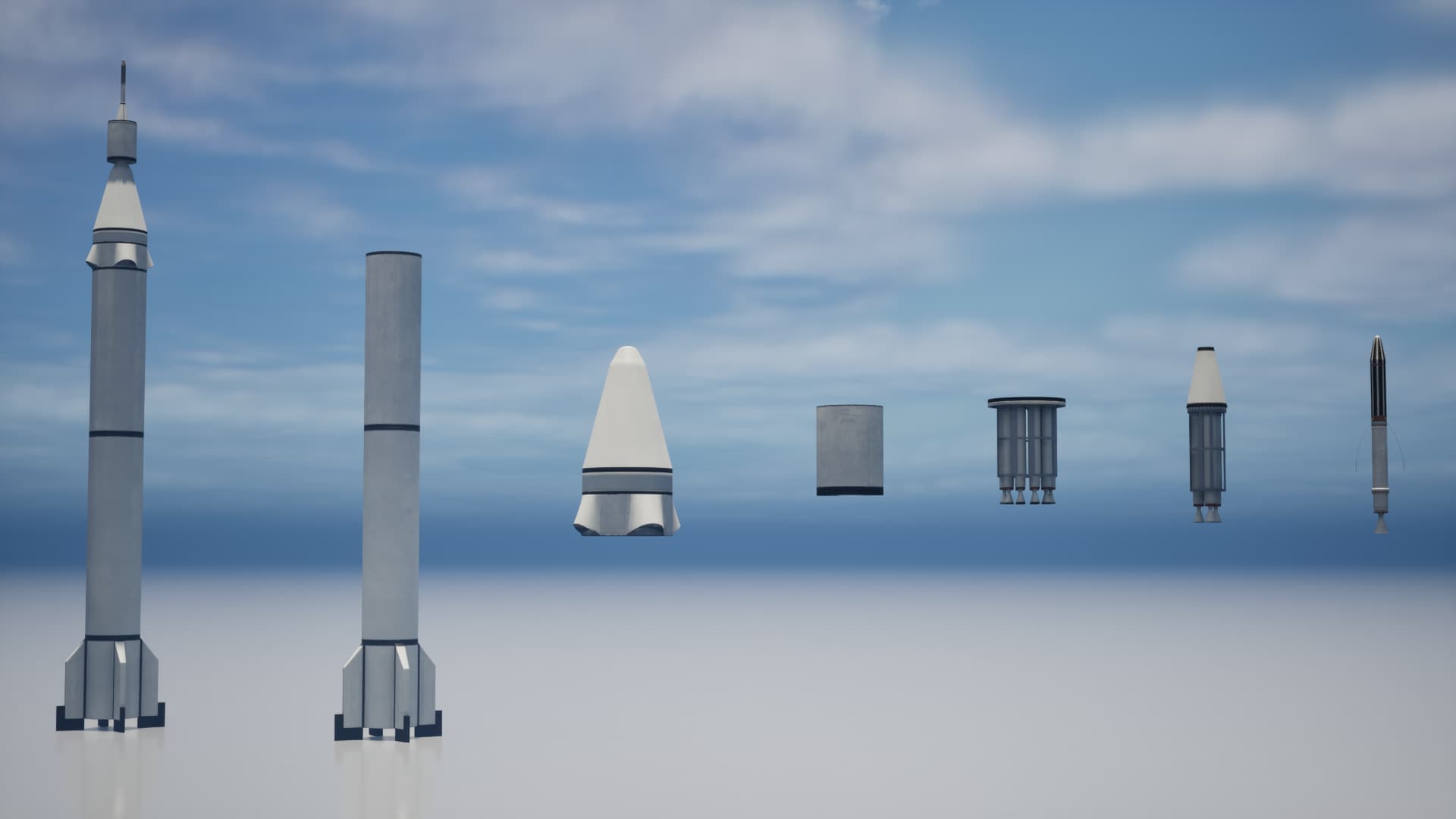 Extraterrestrial spacecraft - 3D Asset Pack, 카테고리 소품 - UE 마켓플레이스