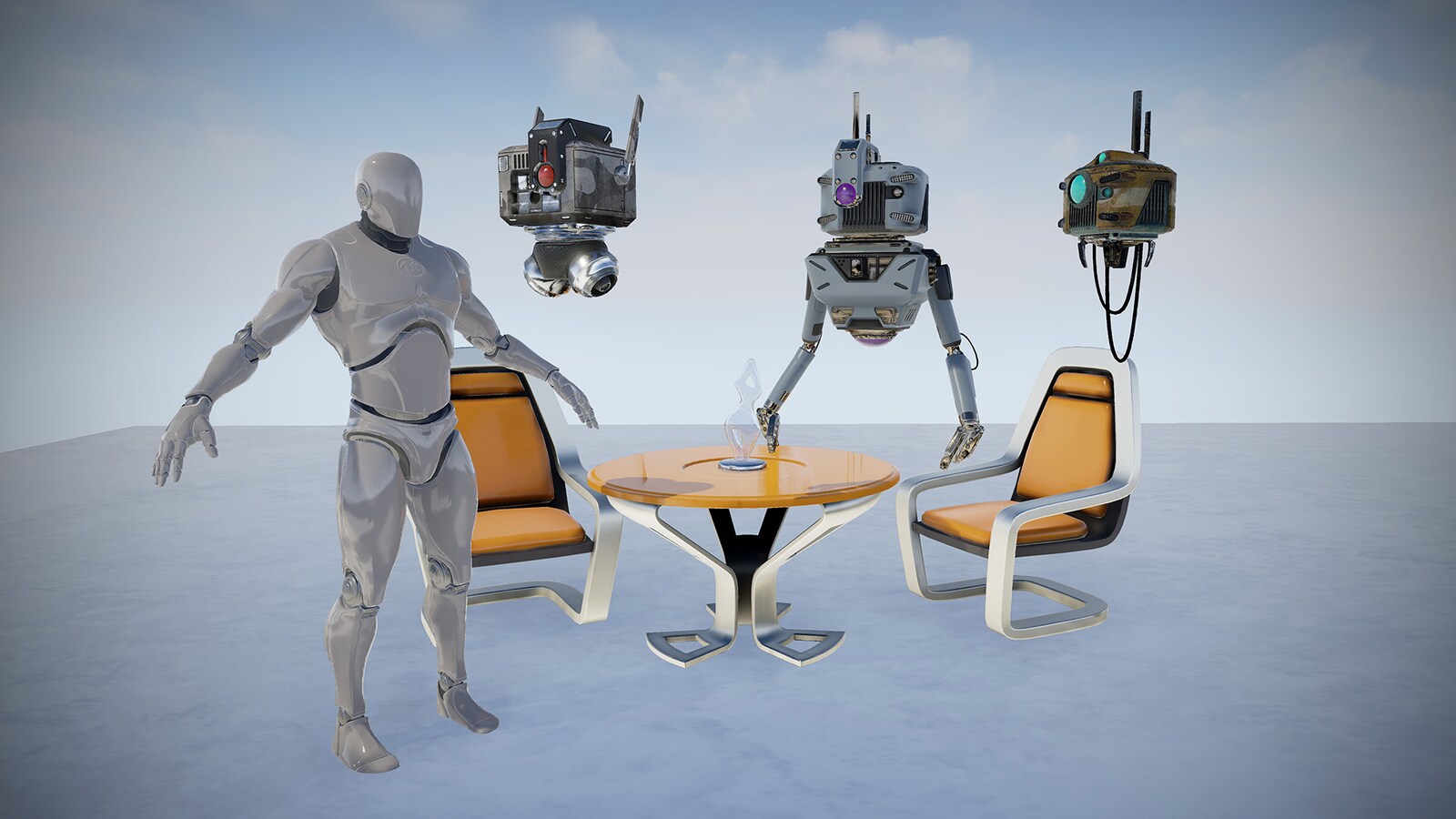 Recon Robots in Characters - UE Marketplace