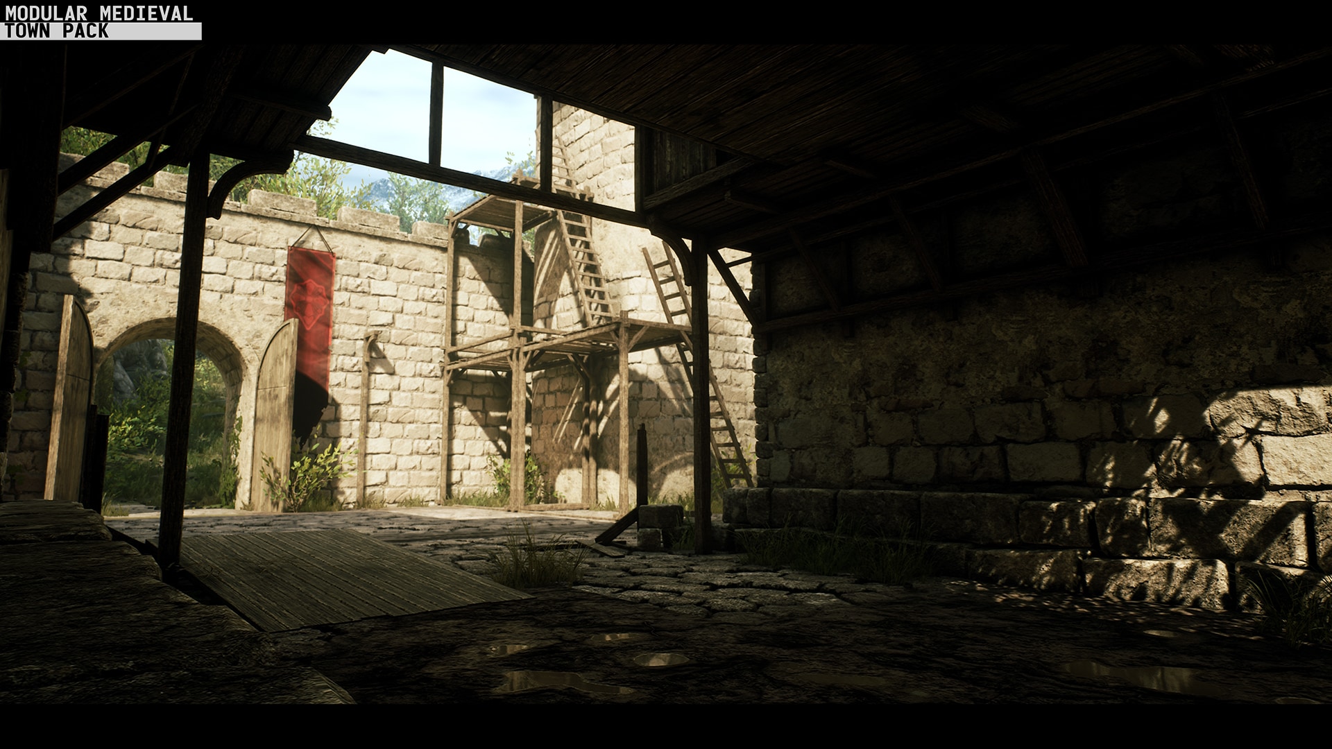 MODULAR MEDIEVAL ASSET PACK in Environments - UE Marketplace