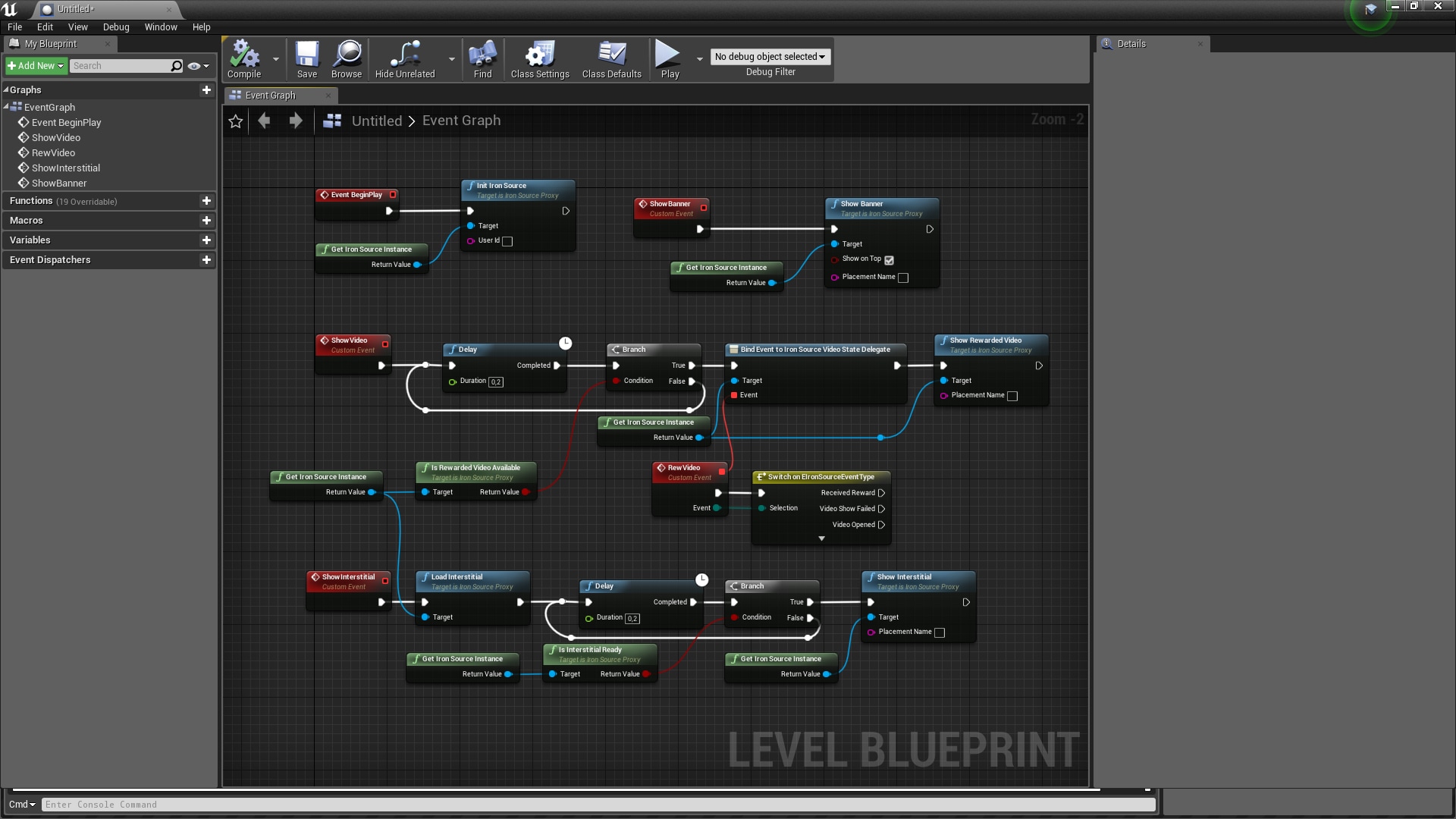IronSource Mobile Ad Network in Code Plugins - UE Marketplace