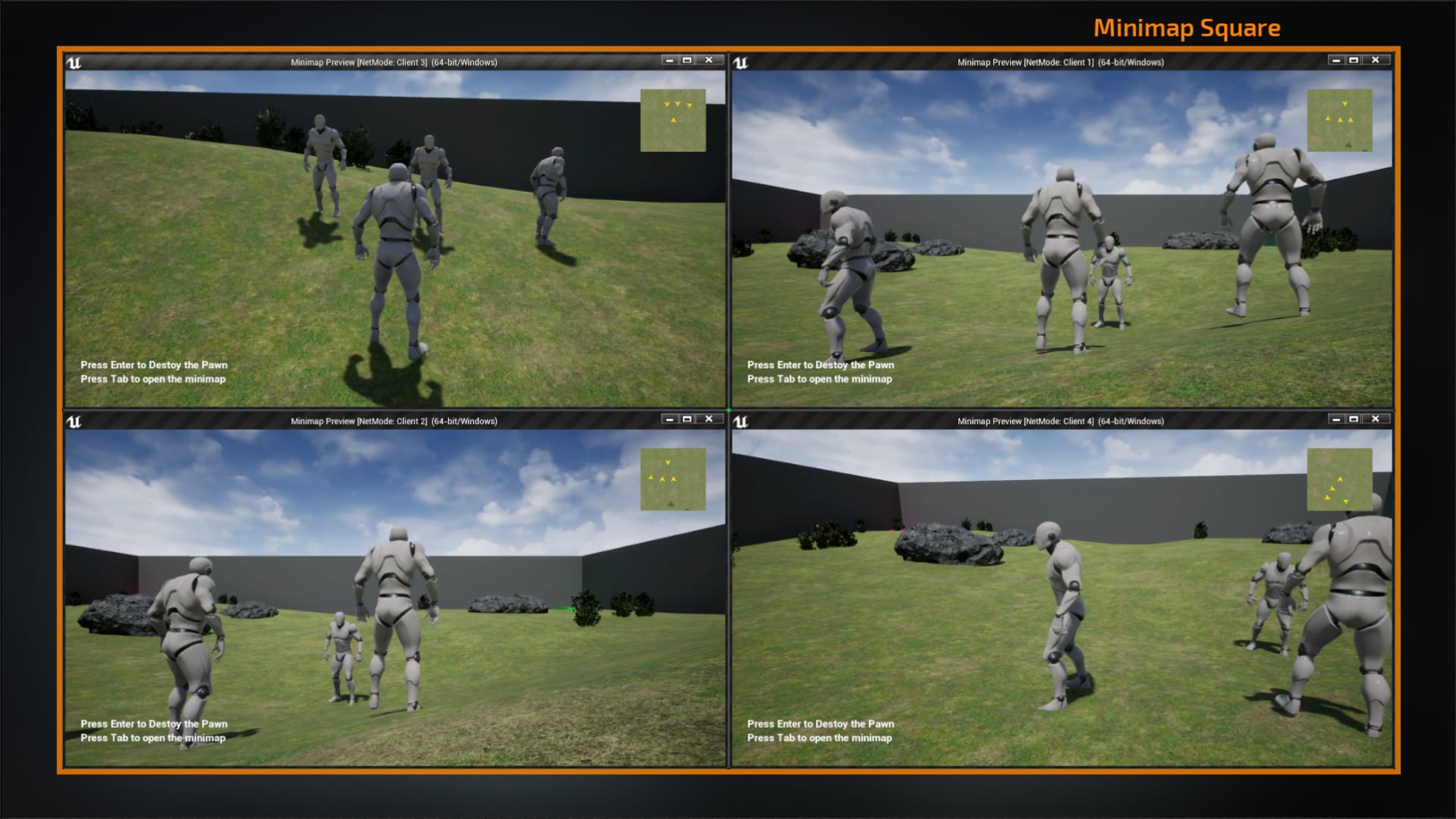 Multiplayer minimap in Blueprints - UE Marketplace