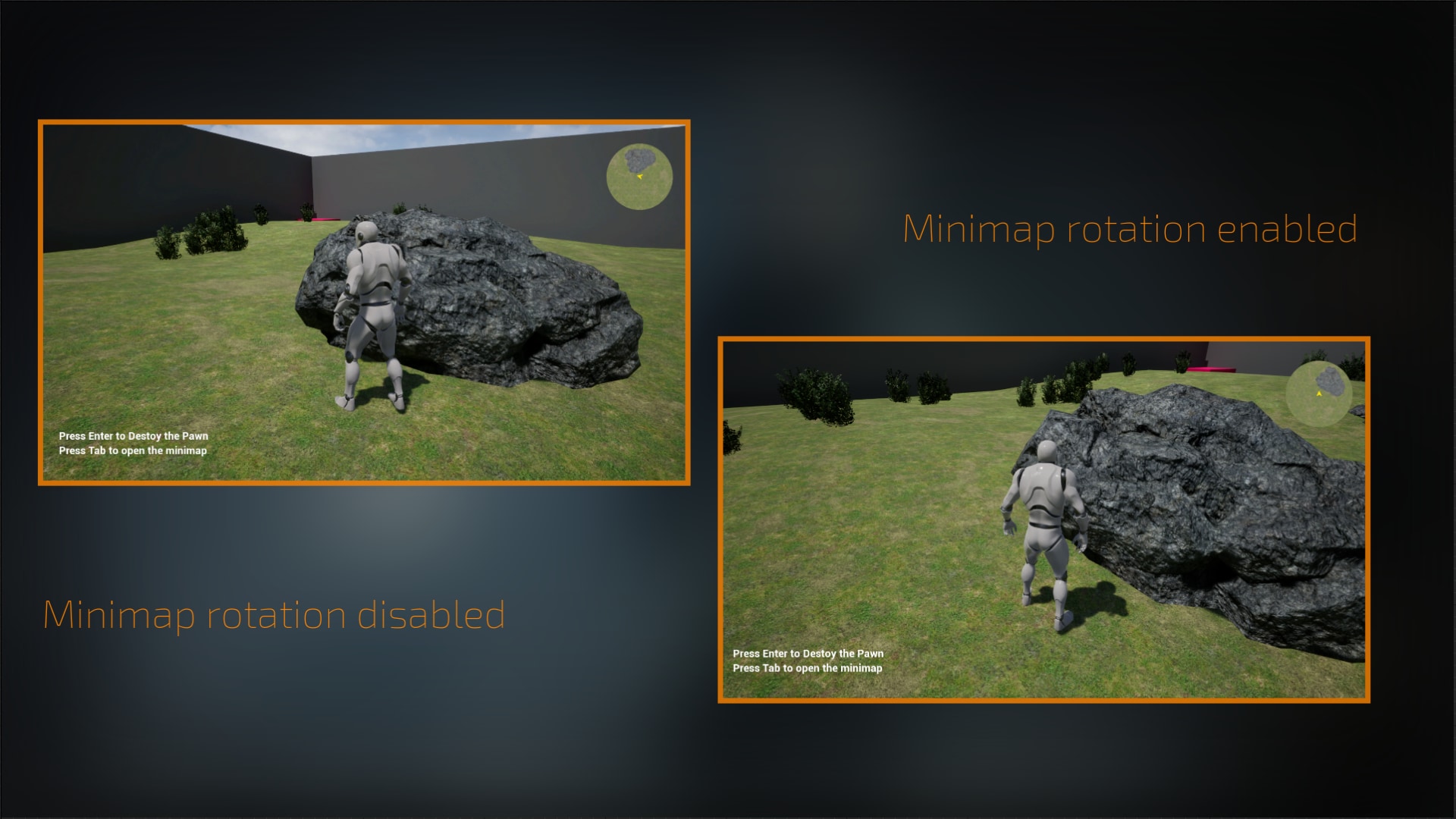Multiplayer minimap in Blueprints - UE Marketplace