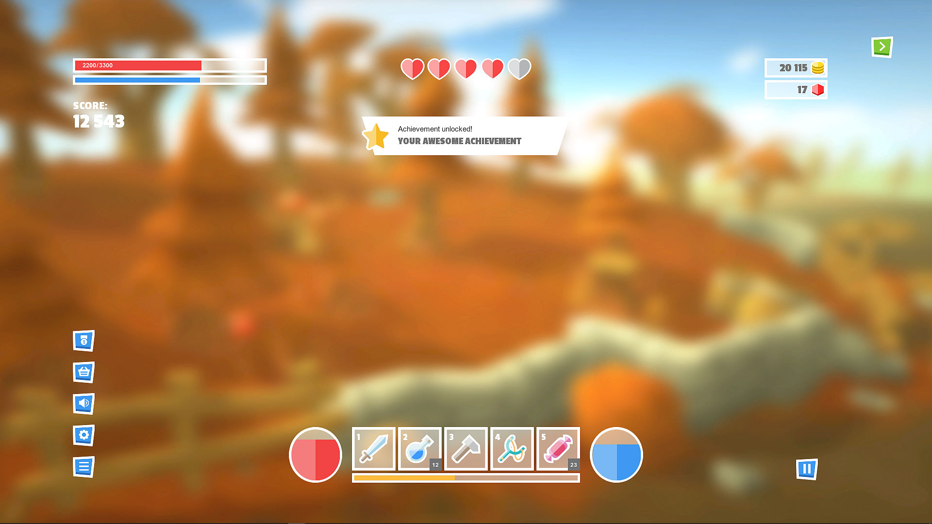 CARTOON, CLEAN GUI / UI KIT + WIDGETS + ICONS + PSD SOURCES