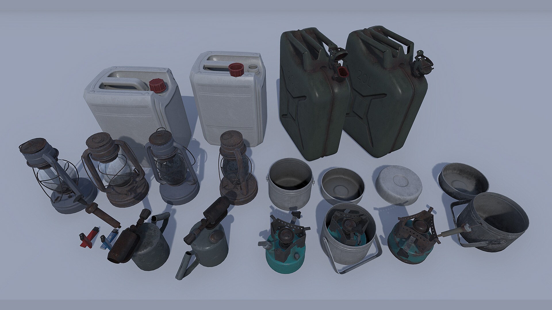 Gasoline pack in Props - UE Marketplace