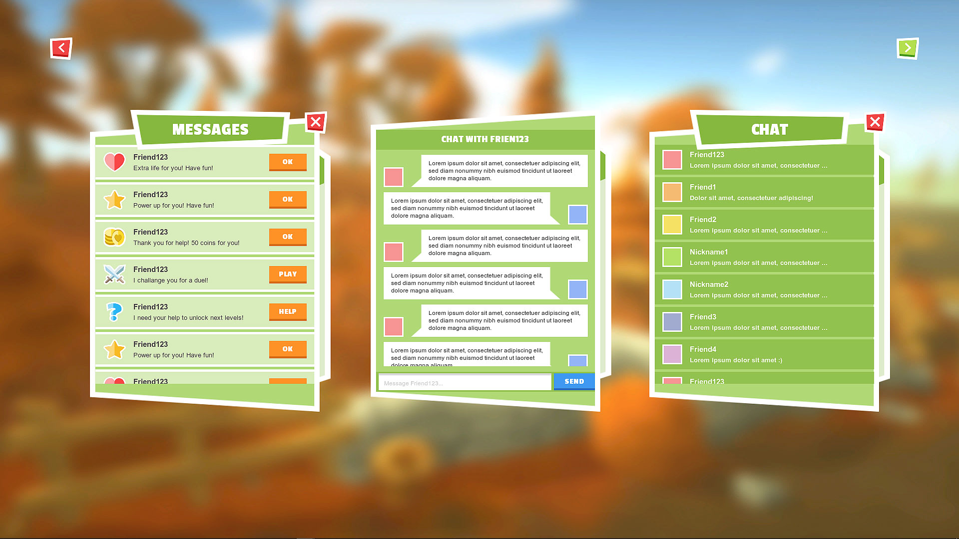 CARTOON, CLEAN GUI / UI KIT + WIDGETS + ICONS + PSD SOURCES