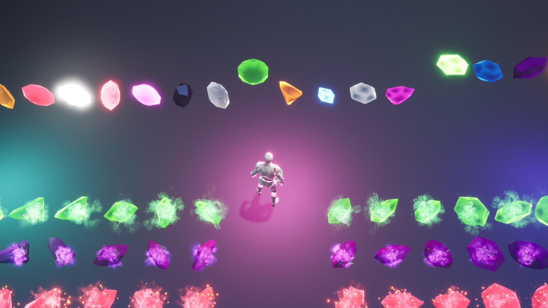 Animated gems in Props - UE Marketplace