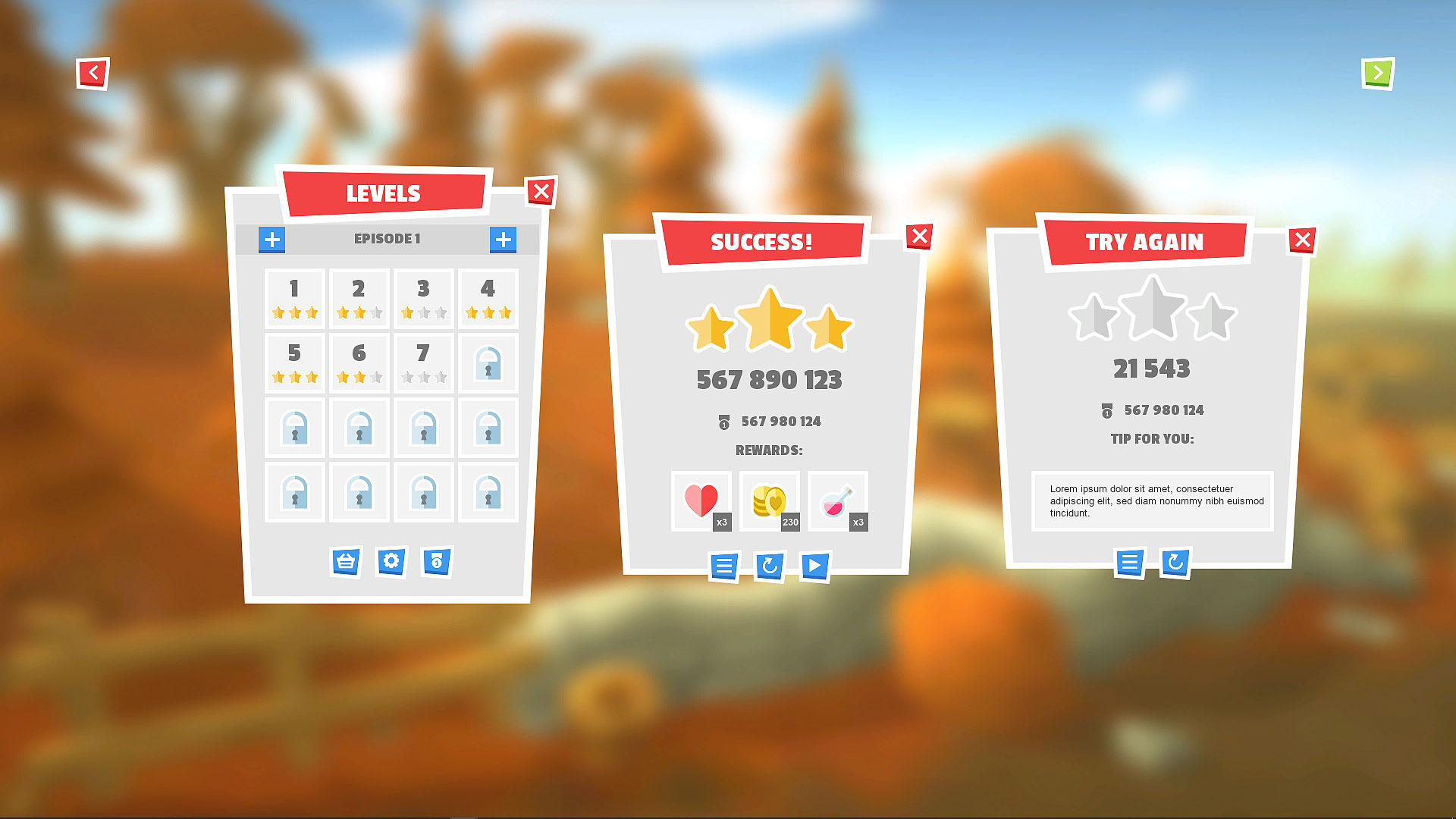 CARTOON, CLEAN GUI / UI KIT + WIDGETS + ICONS + PSD SOURCES