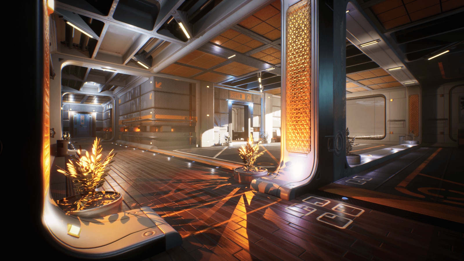 Sci-fi Rooms and Corridors Interior Kit in Environments - UE Marketplace