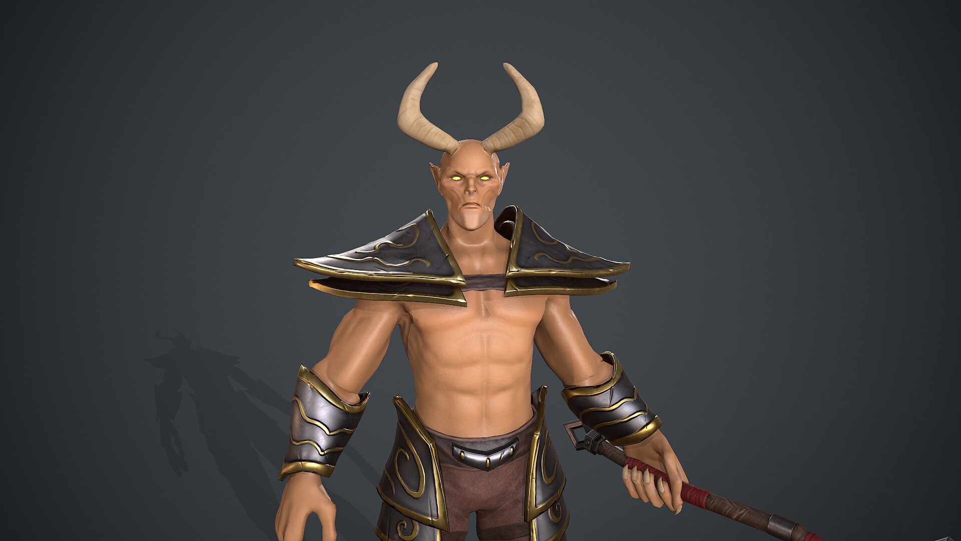 Demon Fighter in Characters - UE Marketplace