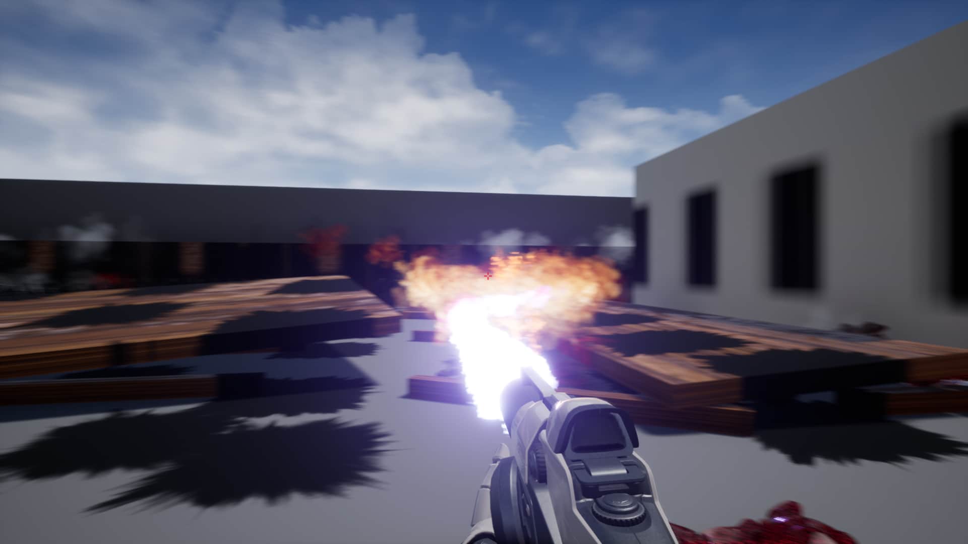 Flamethrower With Flame Propagation in Blueprints - UE Marketplace