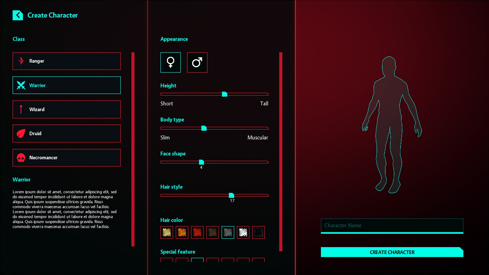 Cyberpunk complete GUI / UI Kit - 86 widgets, over 1300 PNG, editable ...